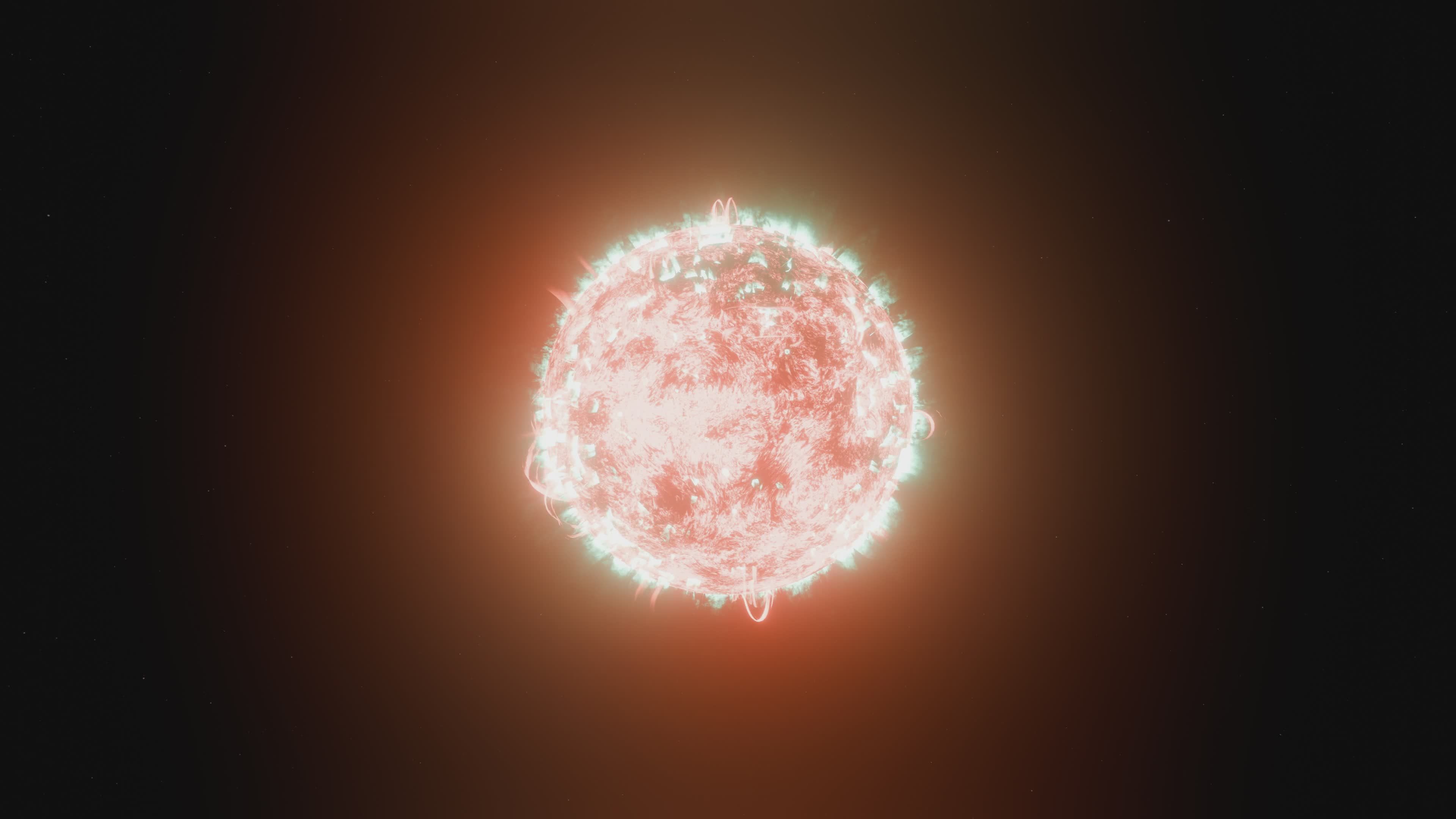 Stellar Explosion Animation in Deep Space Free Stock Video Footage ...