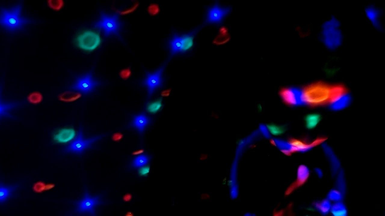 The Changing Colors Of A Disco Lights · Free Stock Video