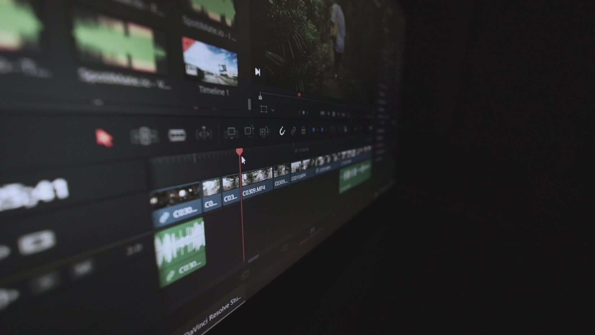 Dynamic Video Editing on Professional Software Free Stock Video Footage ...