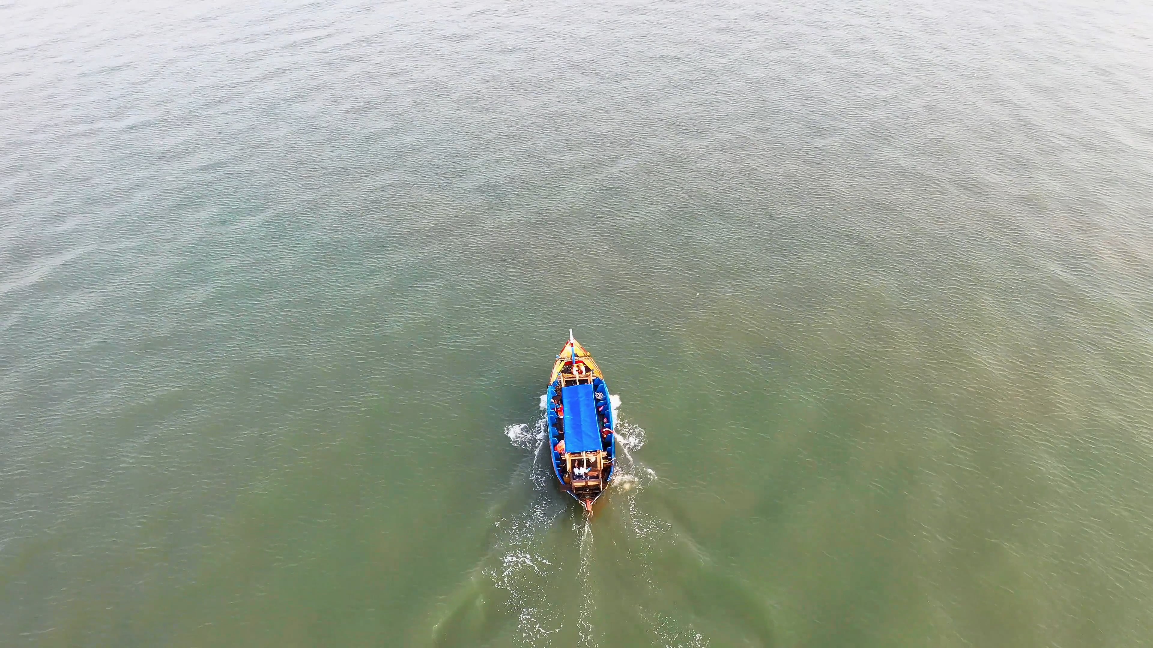 Boat Traveling Across The Sea Free Stock Video Footage, Royalty-Free 4K ...