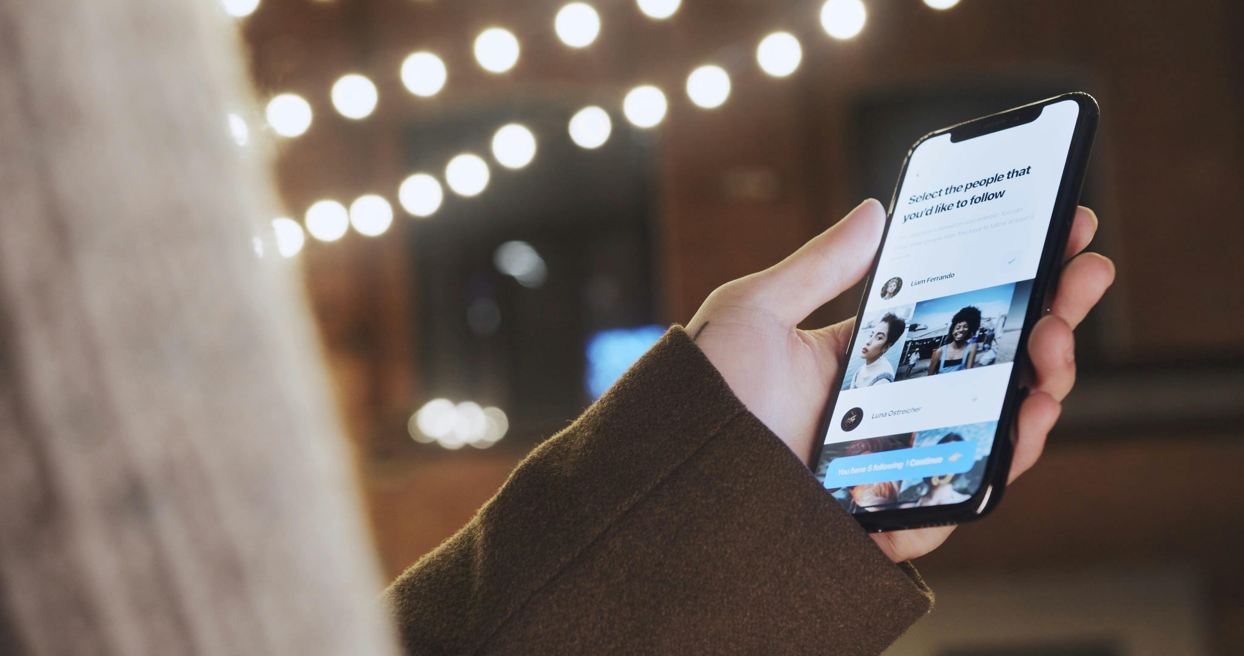 Person Holding A Smartphone · Free Stock Video