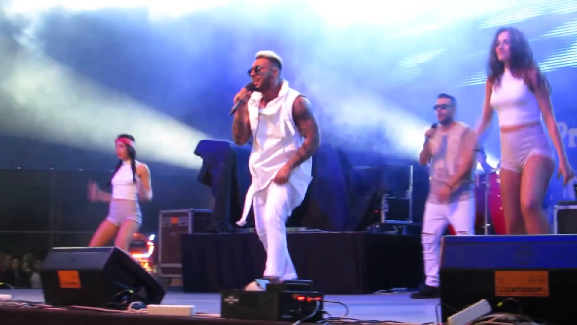 Man Performing On Stage · Free Stock Video