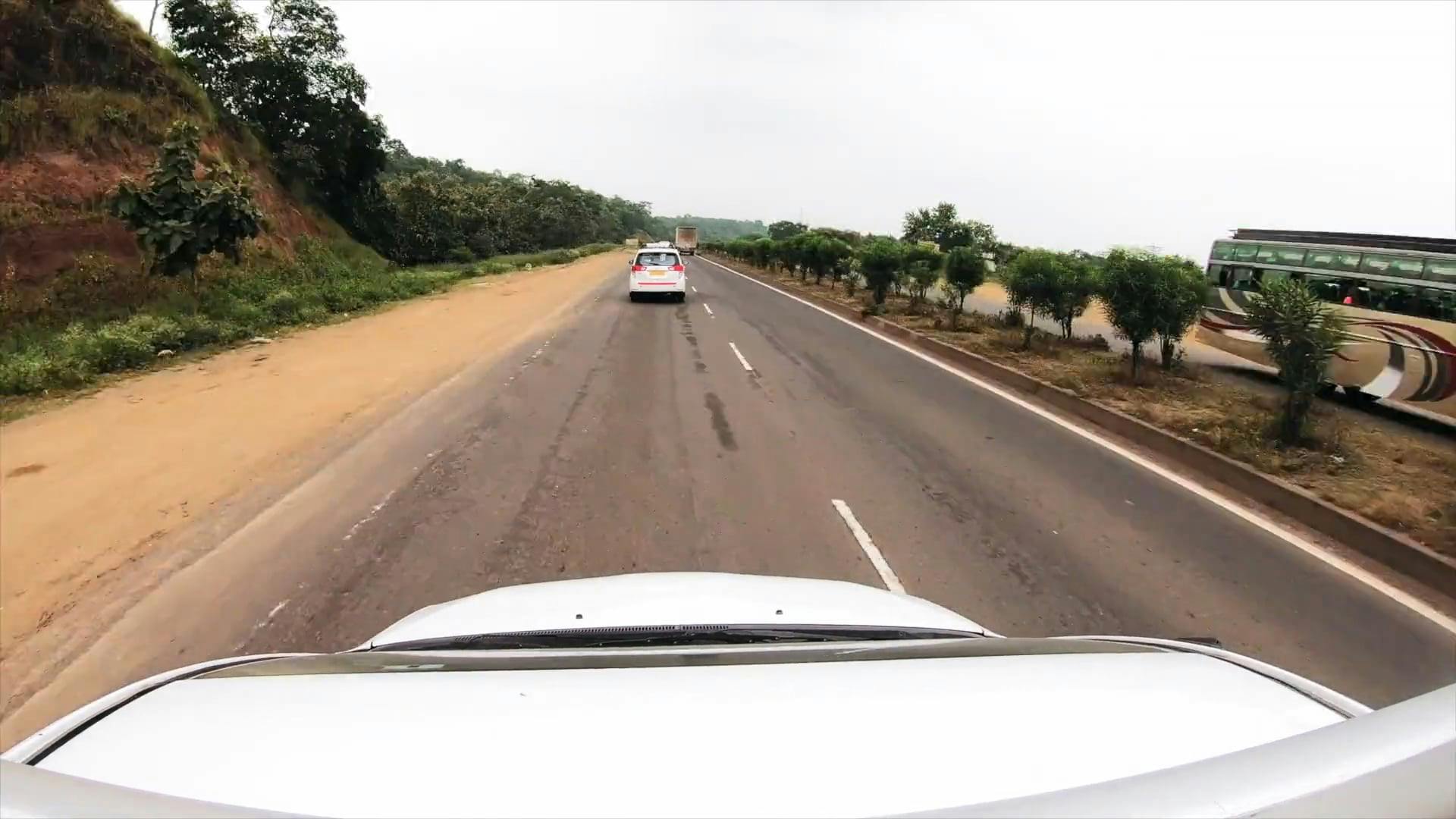 Vehicle Footage Crossing The Road In Time Lapse · Free Stock Video
