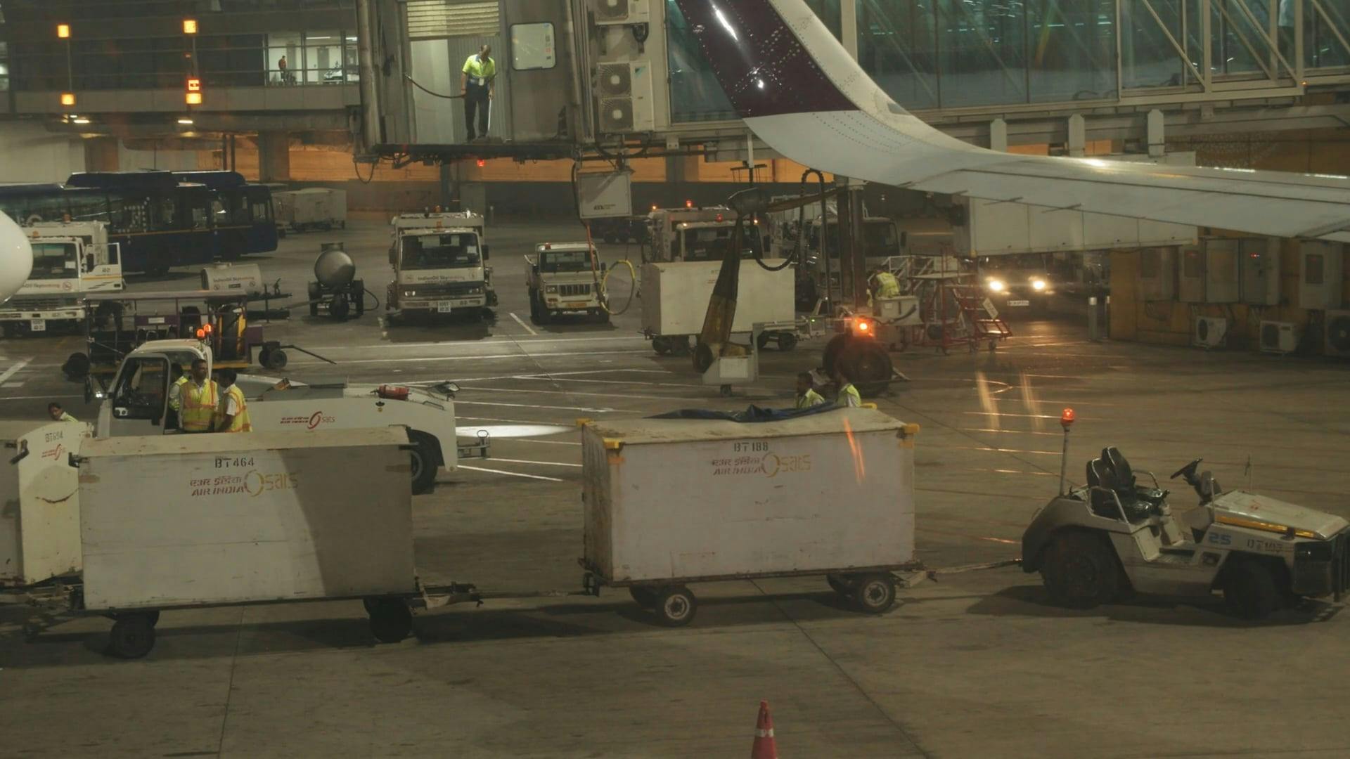 Footage Of People Working At The Airport · Free Stock Video
