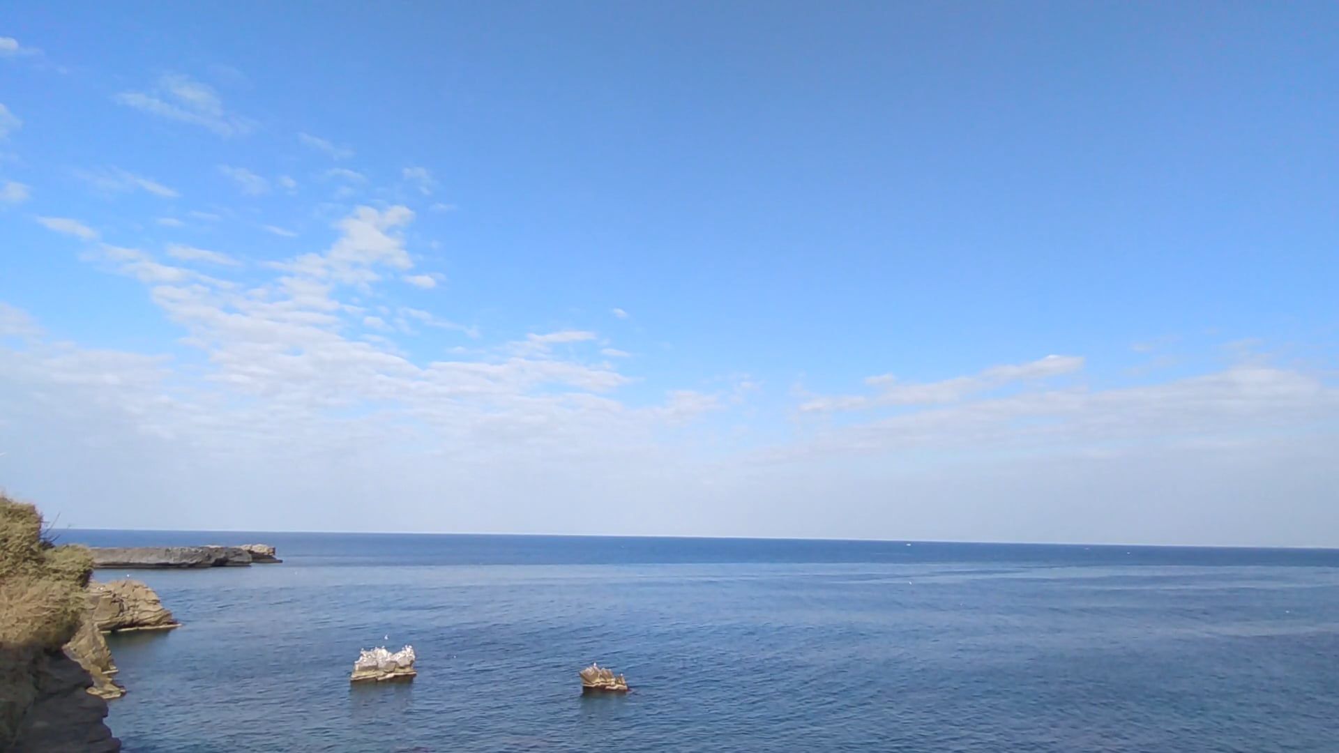 Long Shot Footage Of The Ocean Free Stock Video Footage, Royalty-Free ...