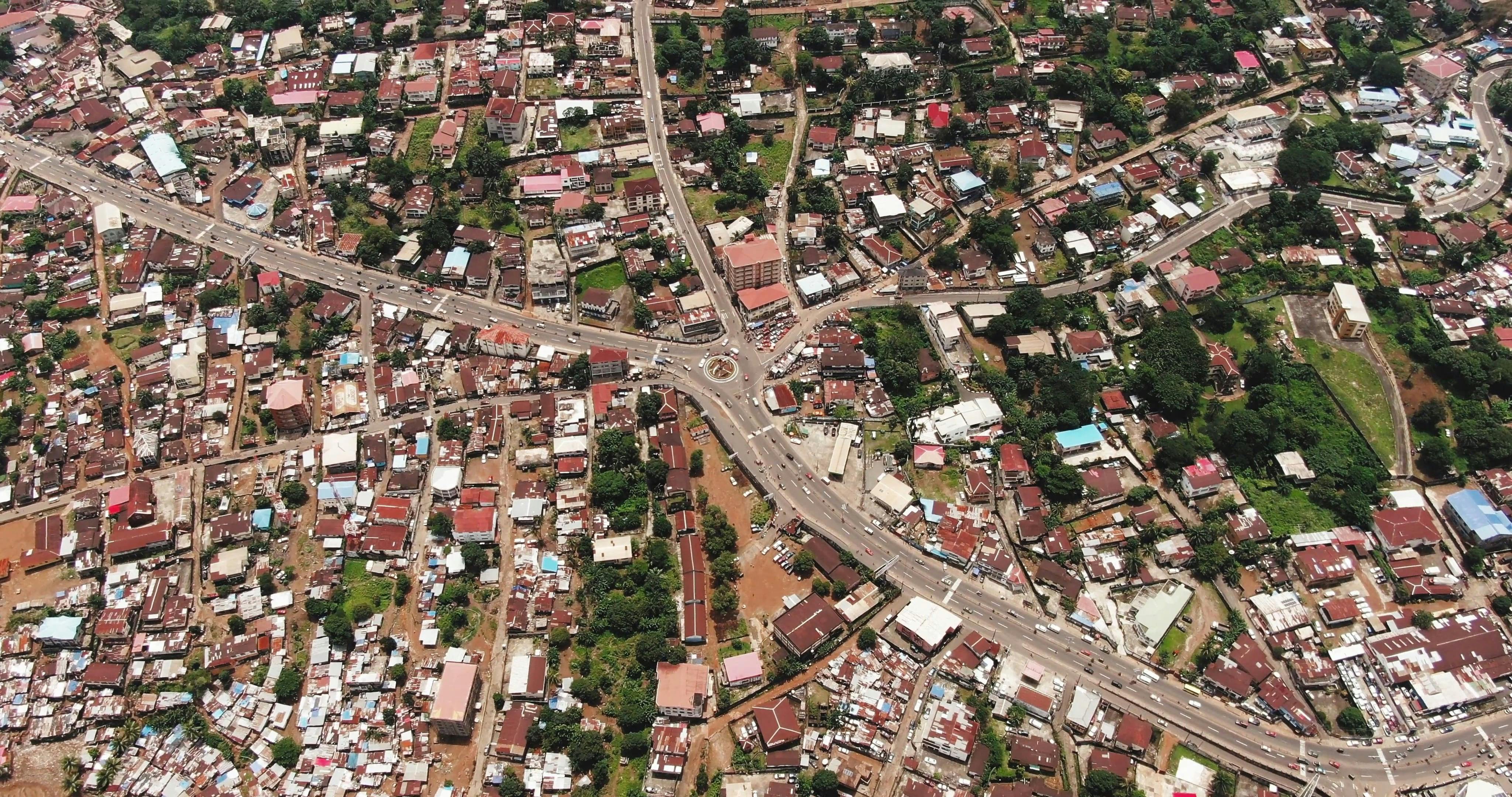 Drone Footage Of The Whole City Free Stock Video Footage, Royalty-Free ...