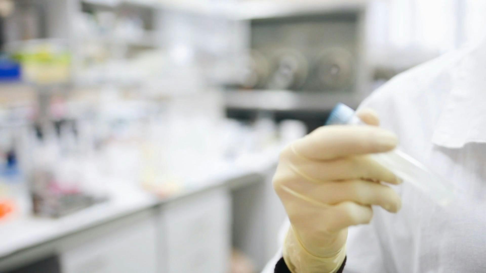 Footage Of Someone Shaking Chemical In The Laboratory · Free Stock Video