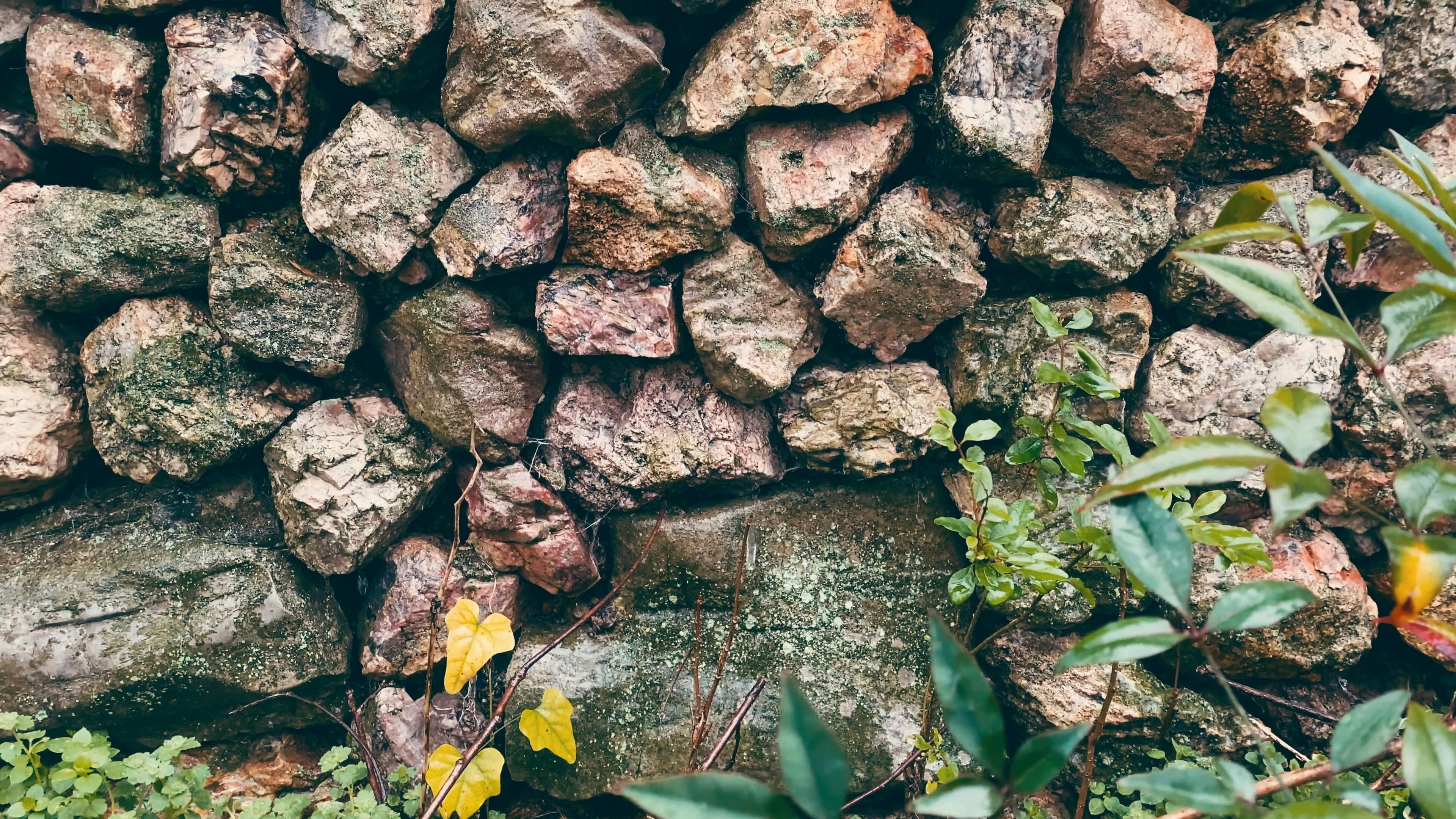 Water Dripping From The Edges Of A Stonewall Free Stock Video Footage ...