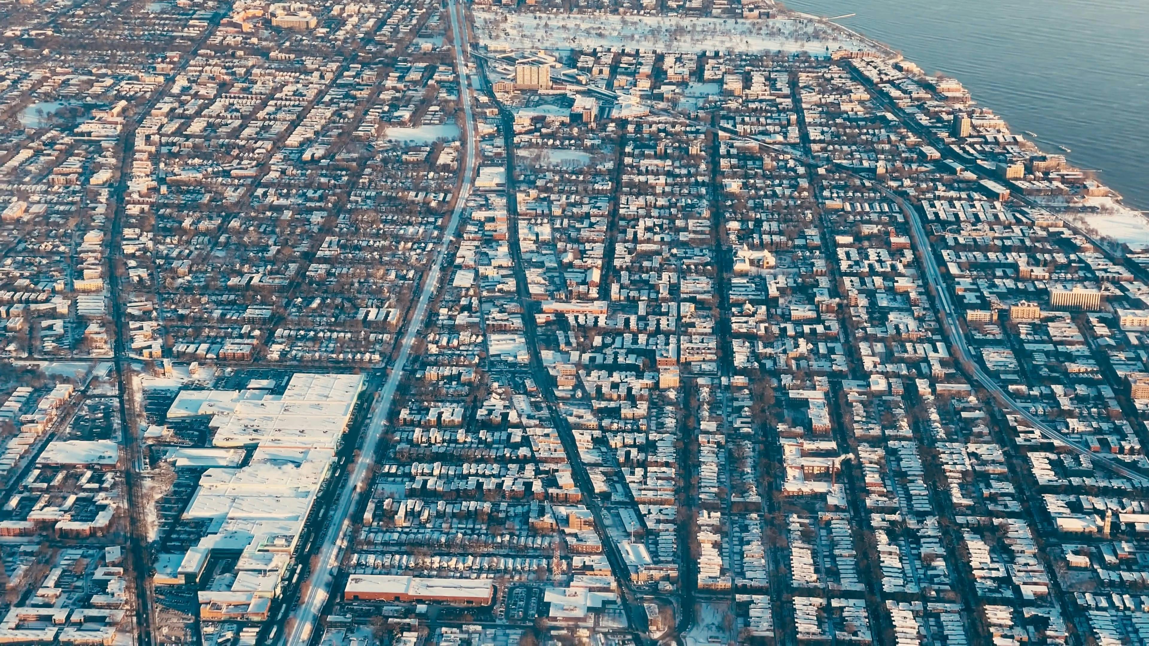 Plane Window View of the City · Free Stock Video