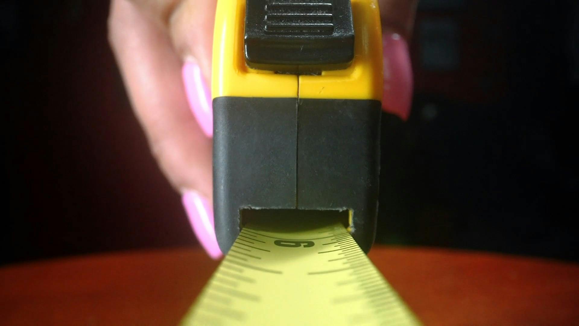 Close-Up Video of a Metric Tape Measure Free Stock Video Footage ...