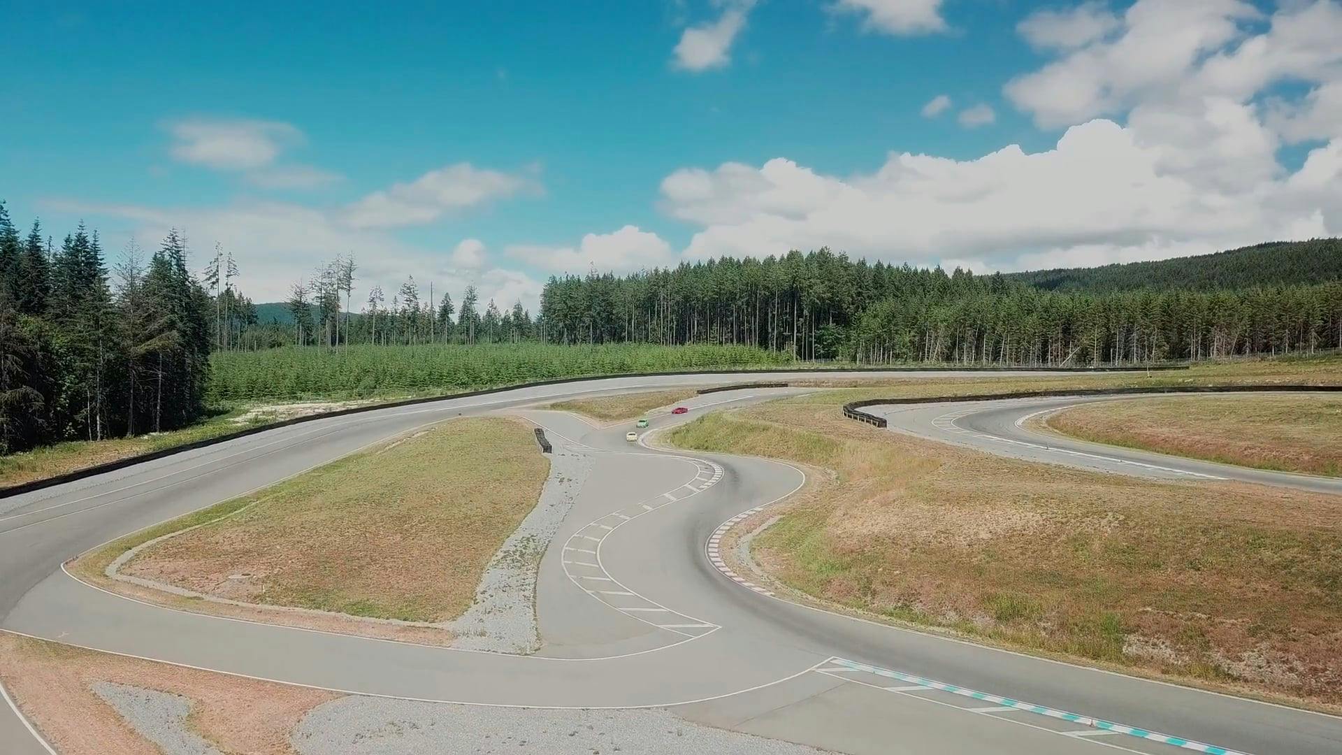 Aerial Footage Of A Race Track · Free Stock Video
