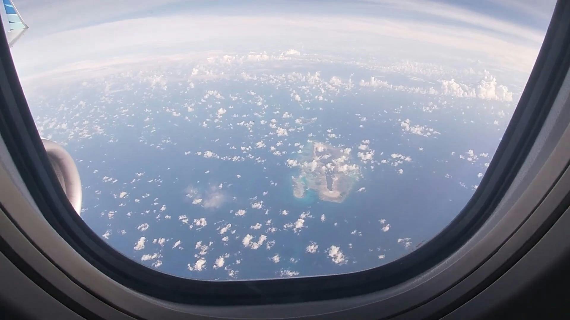 Footage Of A Plane Flying Above The Sky · Free Stock Video