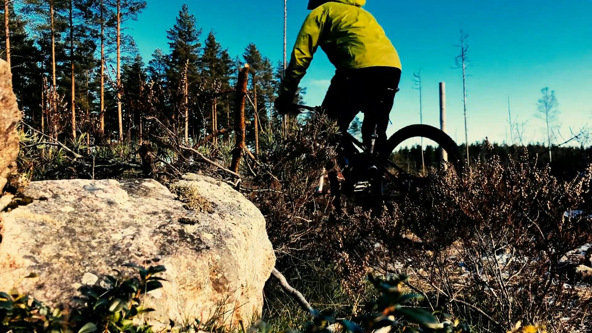 Single Trail Mountain Bike Race Free Stock Video Footage, Royalty-Free ...