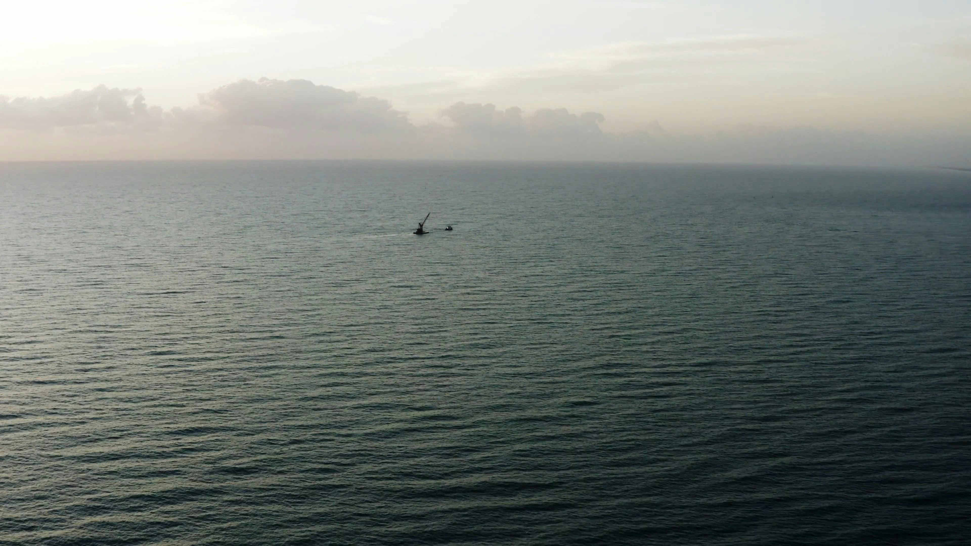 Drone Shot of the Sea Free Stock Video Footage, Royalty-Free 4K & HD ...