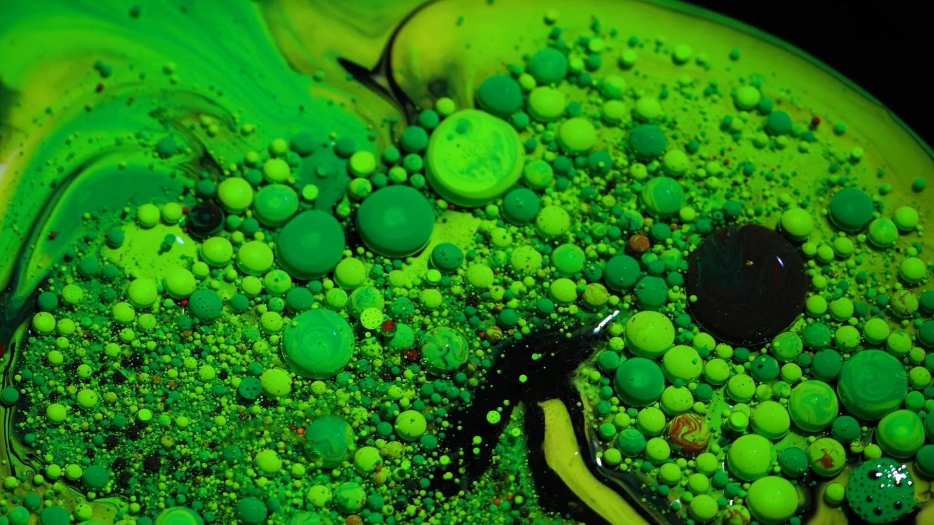 Close Up Shot of Green Colored Liquid Free Stock Video Footage, Royalty ...