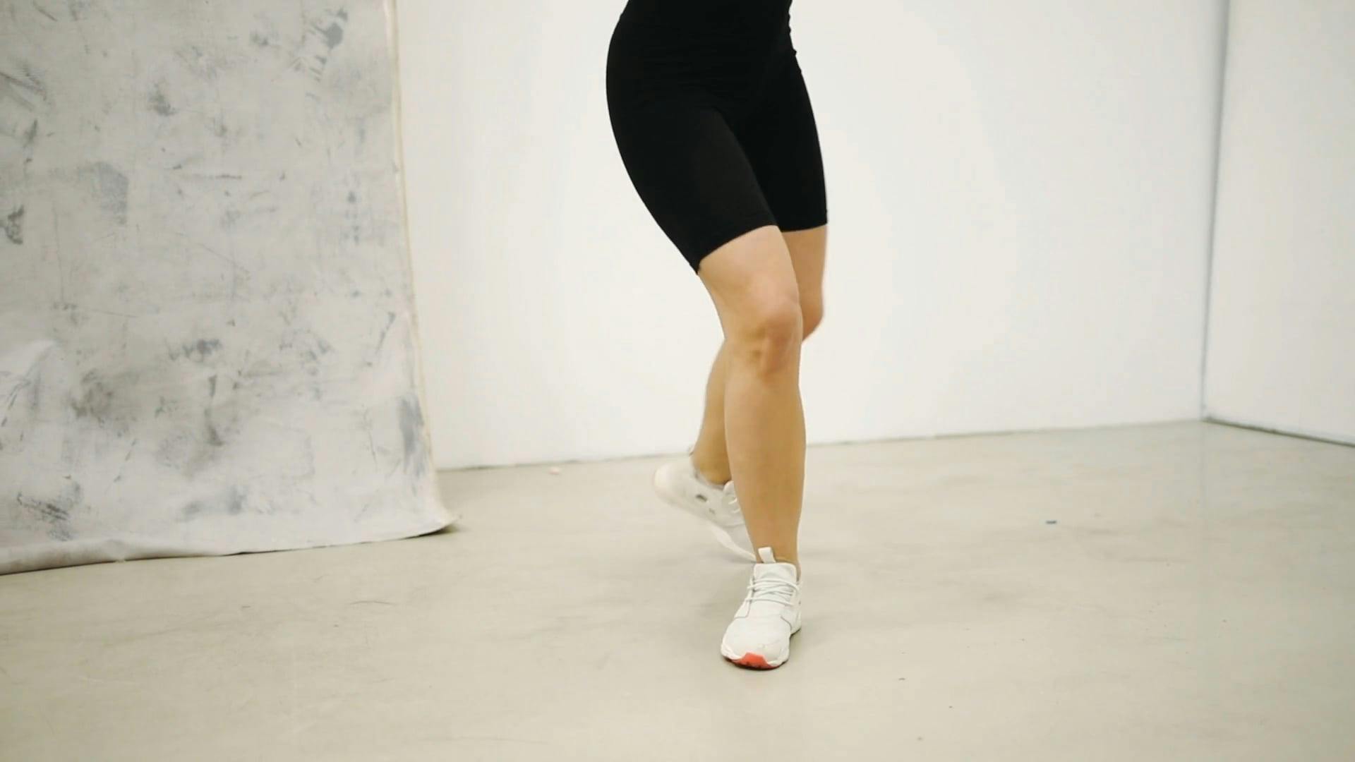 Knee Level Shot of a Young Woman Dancing Free Stock Video Footage ...