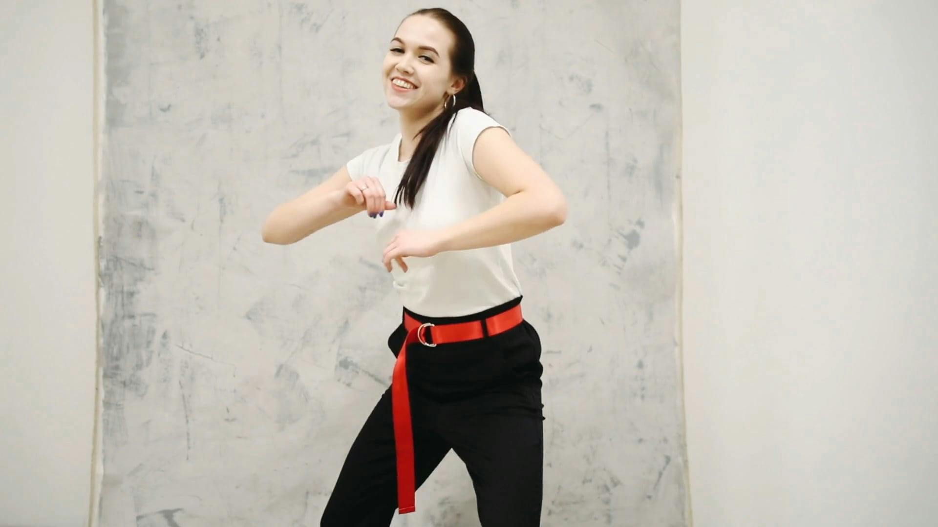 A Young Woman Dancing · Free Stock Video