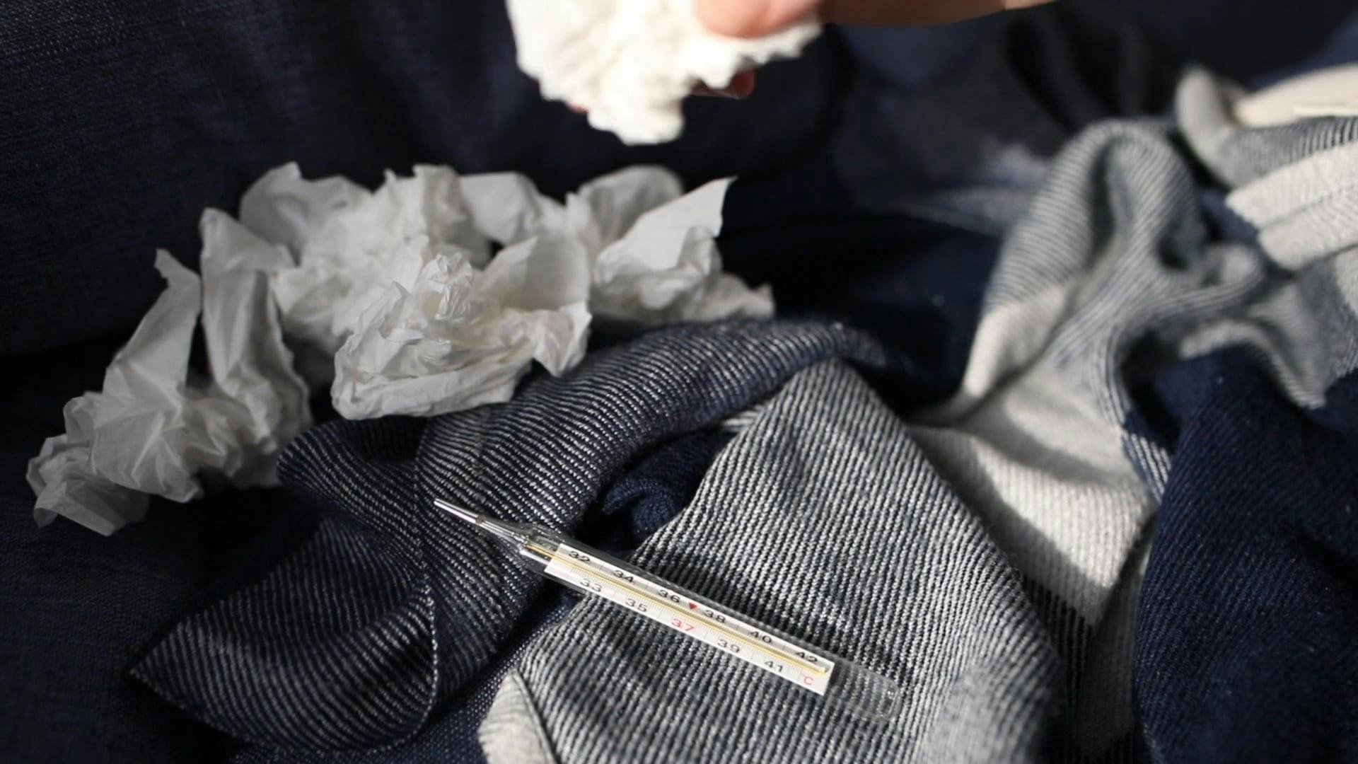 A Person Placing Crumpled Tissue Together in a Pile · Free Stock Video