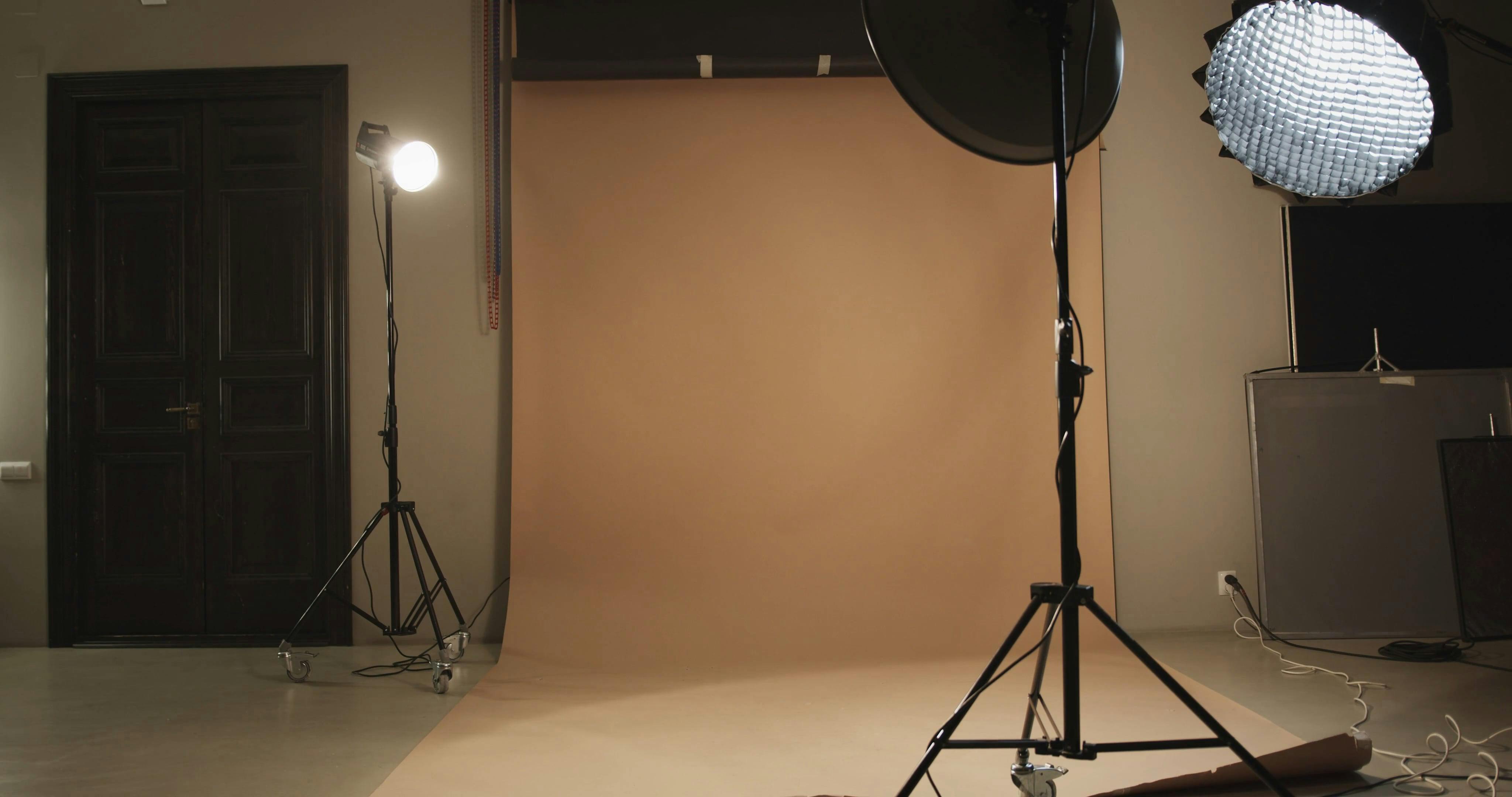 A Woman Model Posing For a Photo Shoot Inside A Studio · Free Stock Video