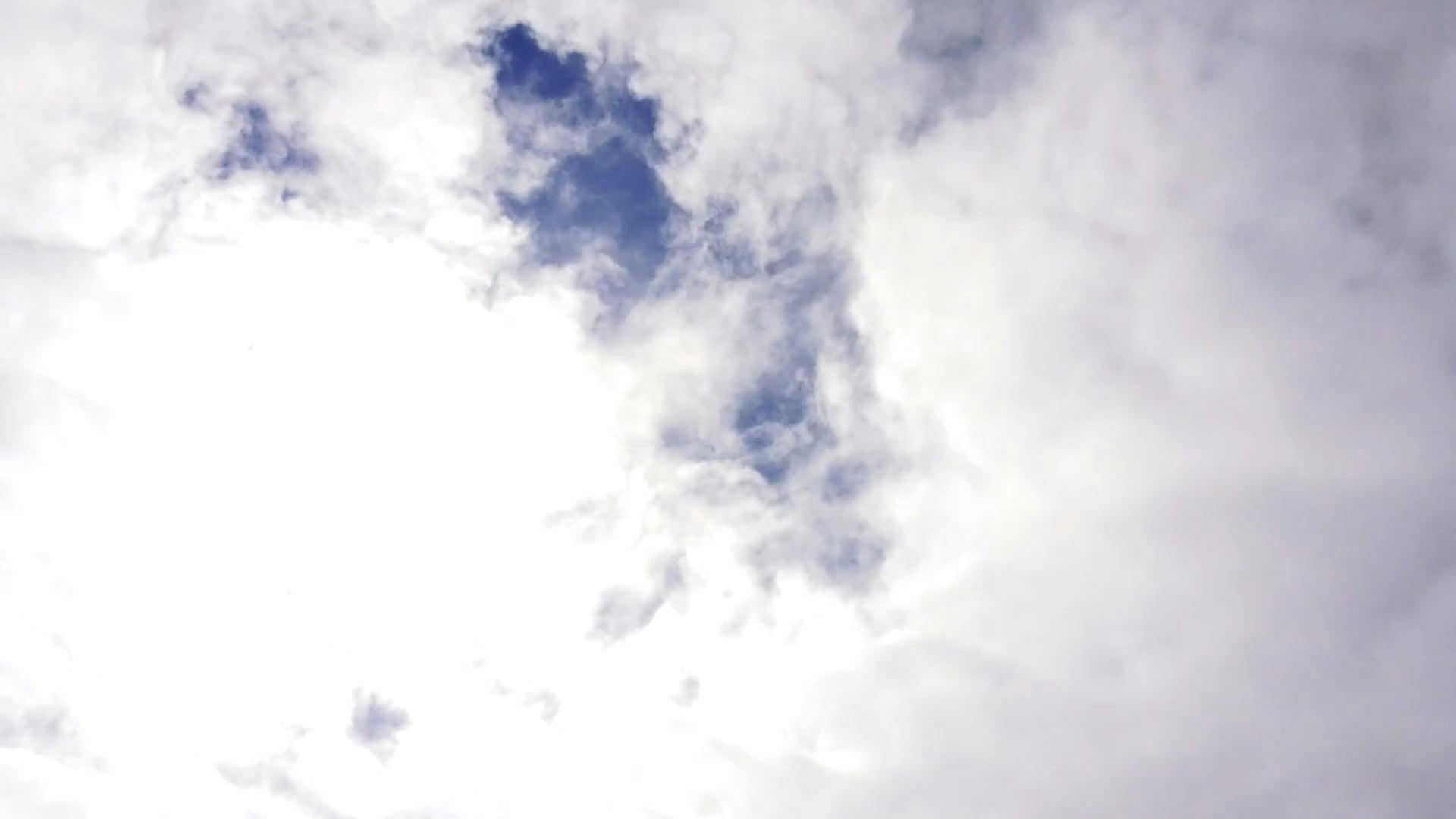 Thin Cirrus Clouds Covering The Rays Of The Sun Free Stock Video ...