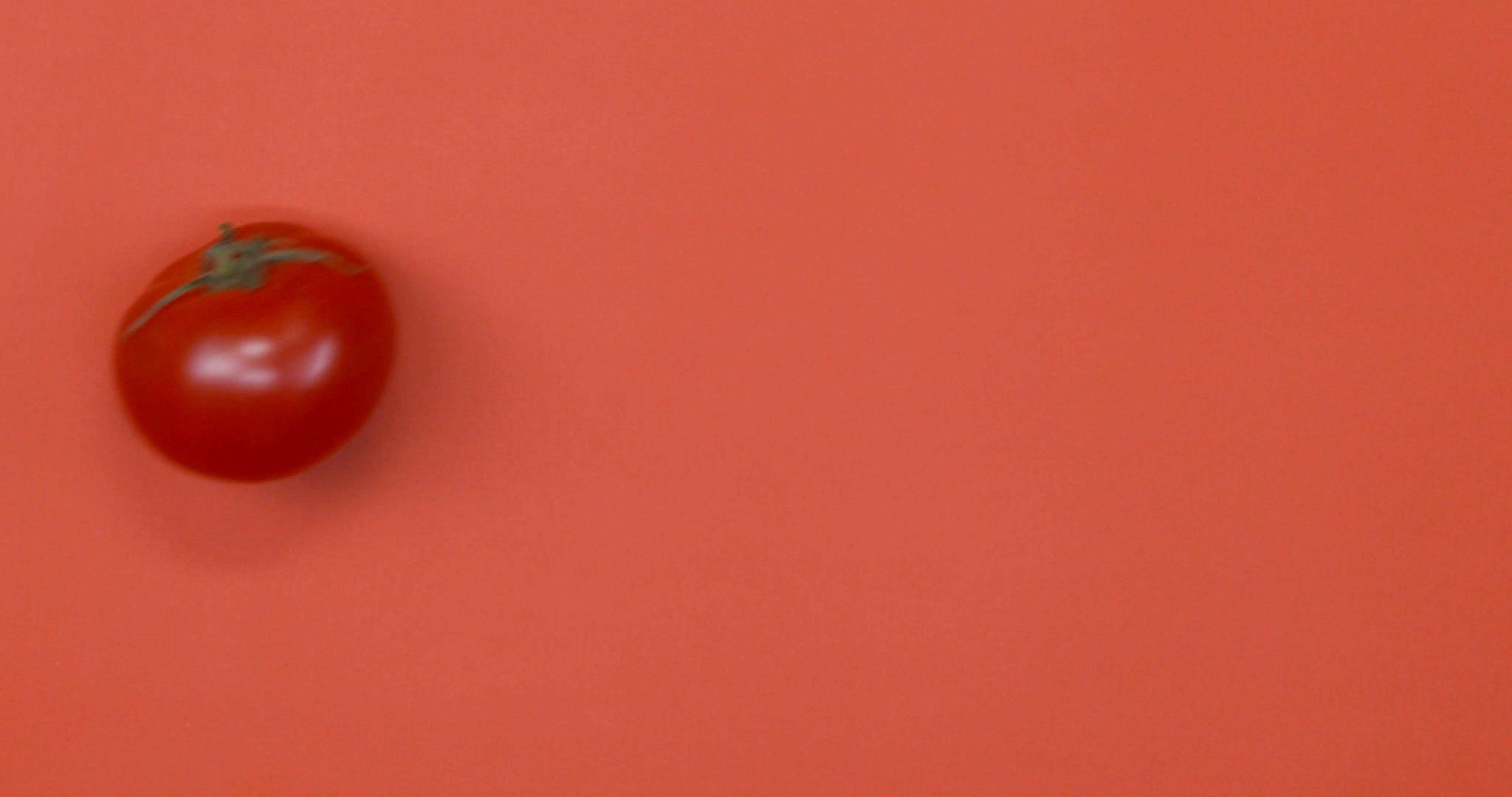 Squeezing A Sliced Tomato By Hand Free Stock Video Footage, Royalty ...