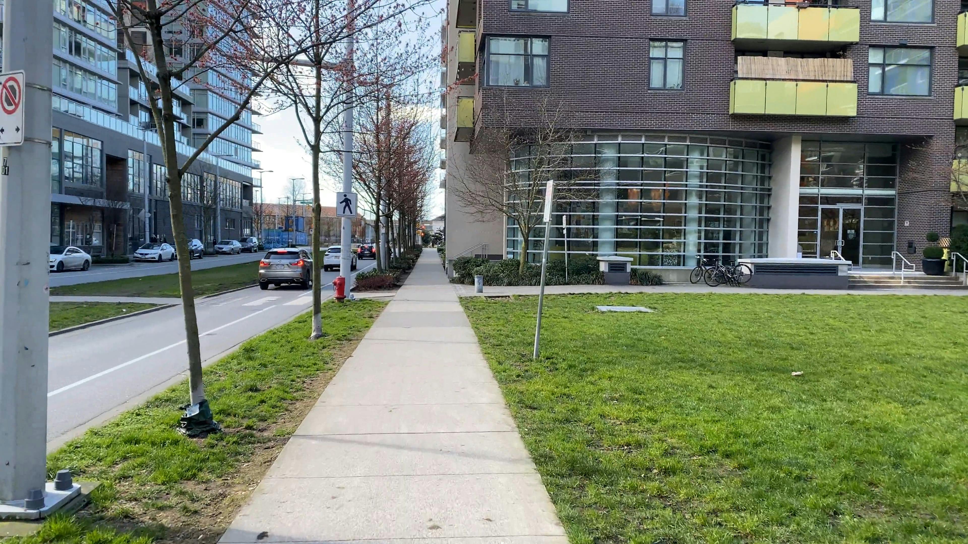 A Footage of a Sidewalk Free Stock Video Footage, Royalty-Free 4K & HD ...