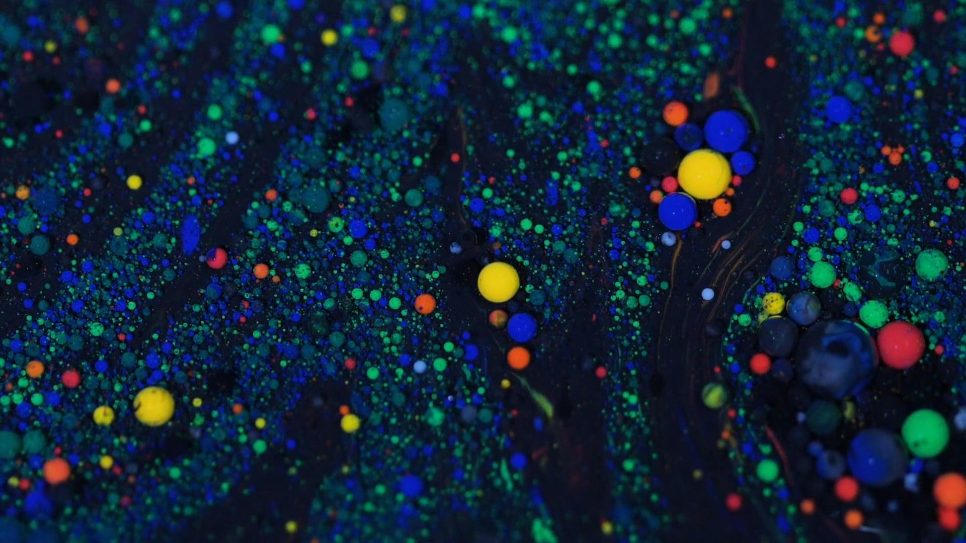 An Animation Of Assorted Colored Lights · Free Stock Video