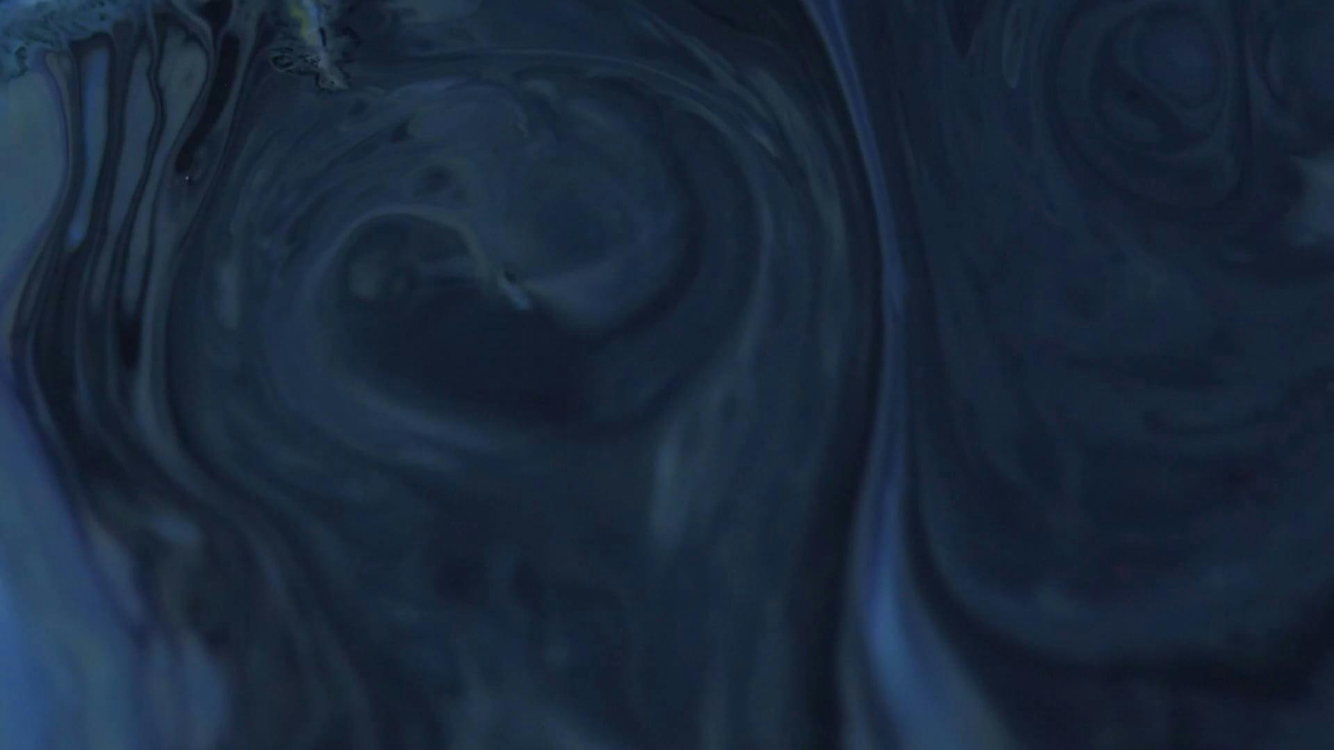 Dark Blue Liquid Flowing in Slow Motion Free Stock Video Footage ...
