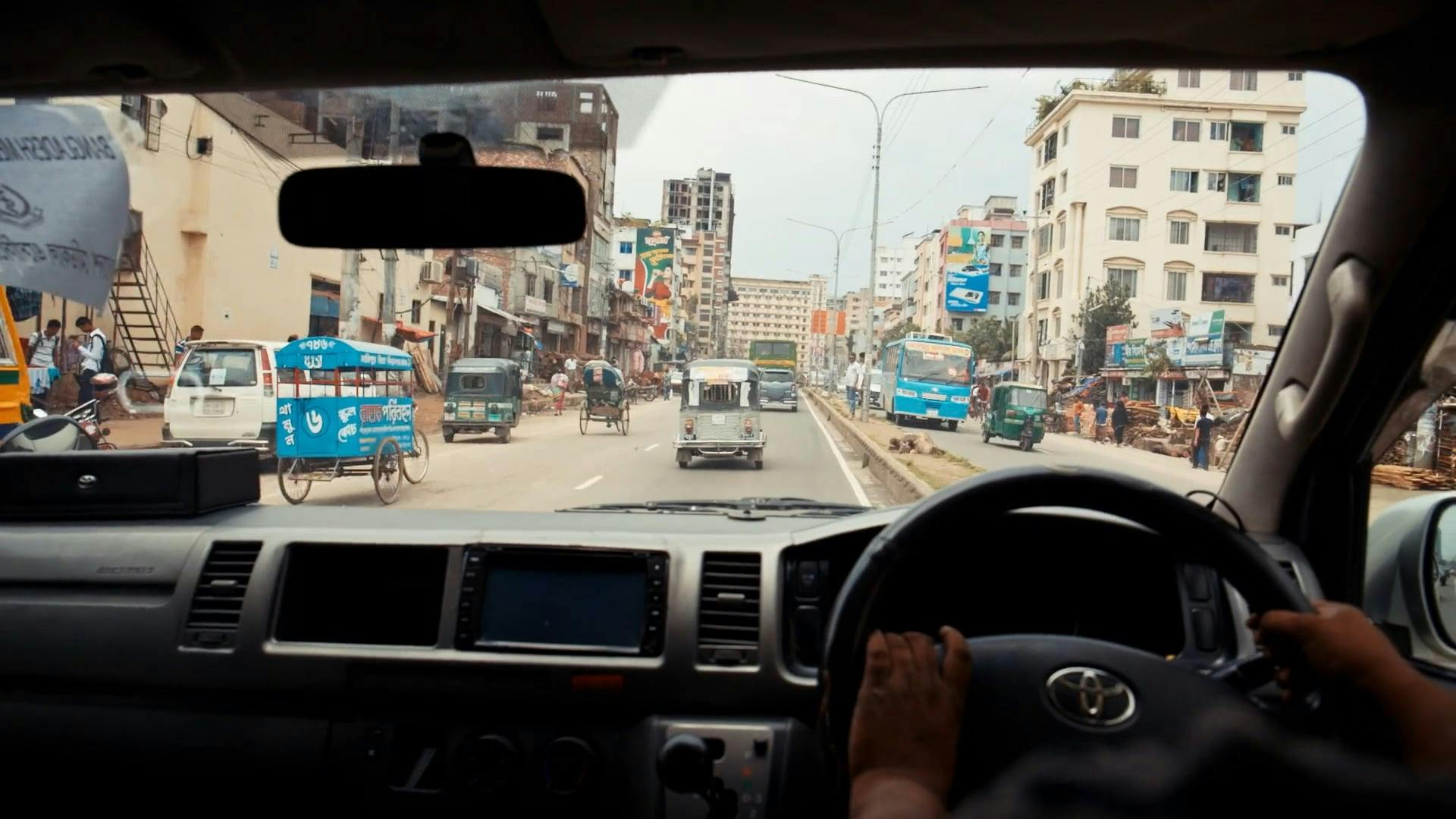 Driving A Car In The City Free Stock Video Footage, Royalty-Free 4K ...