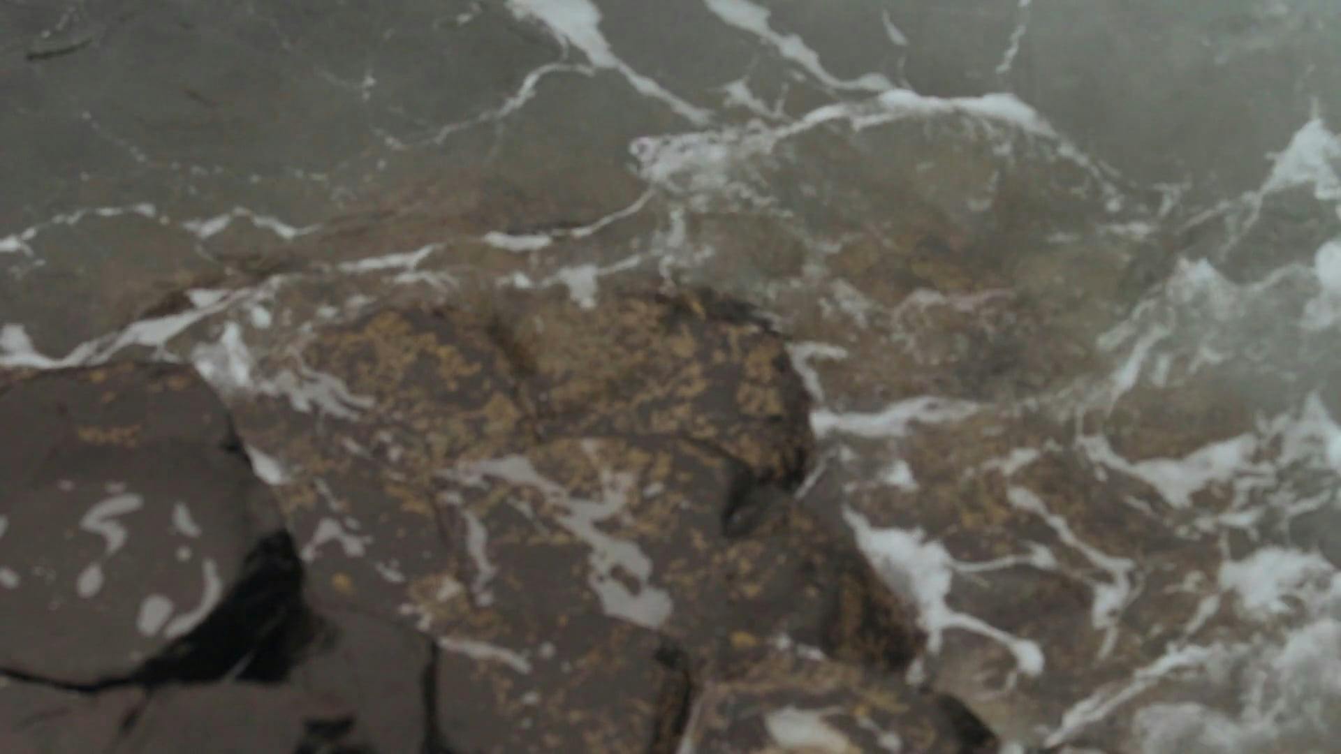 Waves Crashing On Rocks · Free Stock Video