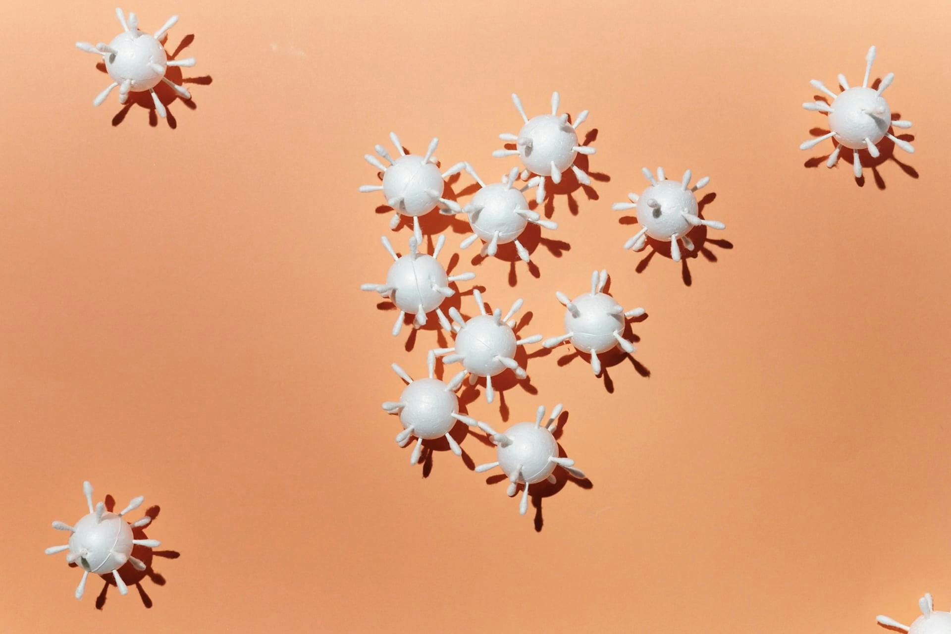 Hand Sanitizer and Microorganisms Animation Free Stock Video Footage ...