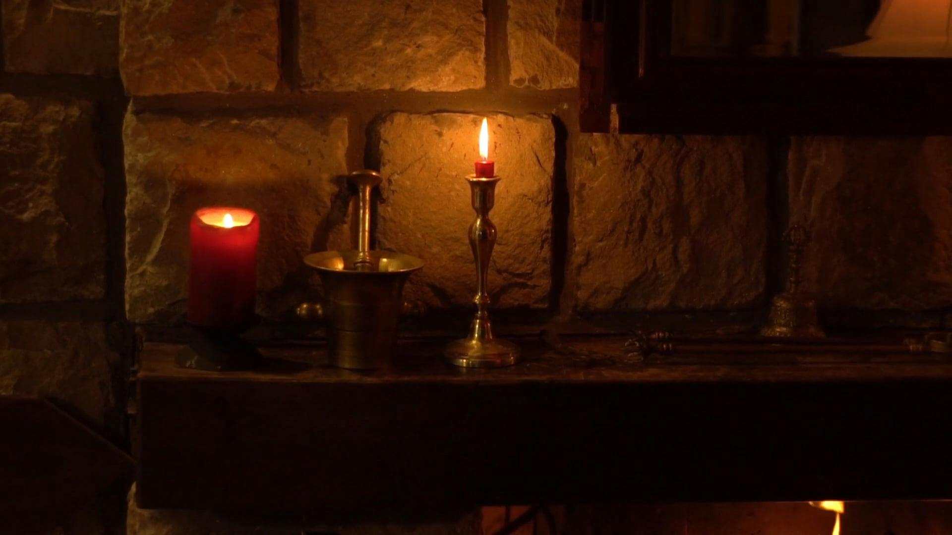 Fireplace in a Dark Room Free Stock Video Footage, Royalty-Free 4K & HD ...