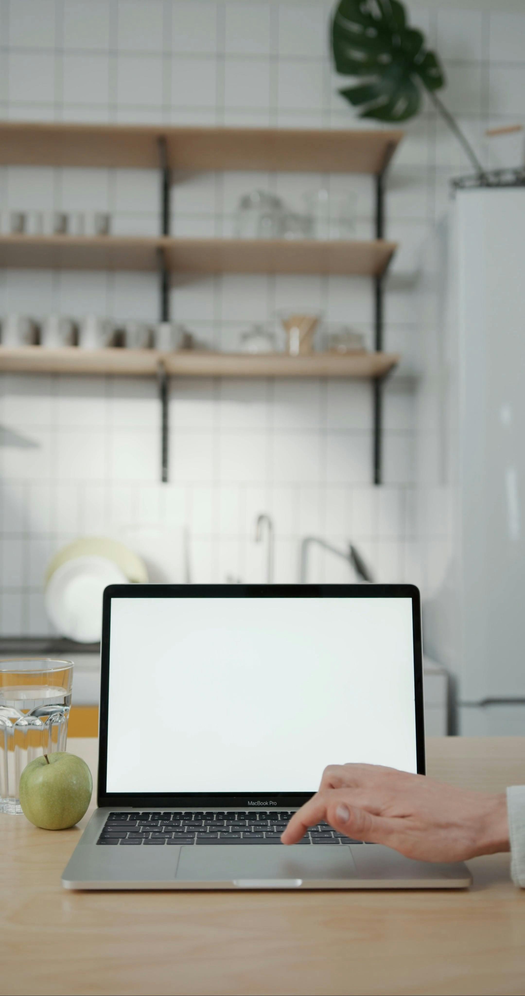 A Man Using Laptop In His Work · Free Stock Video