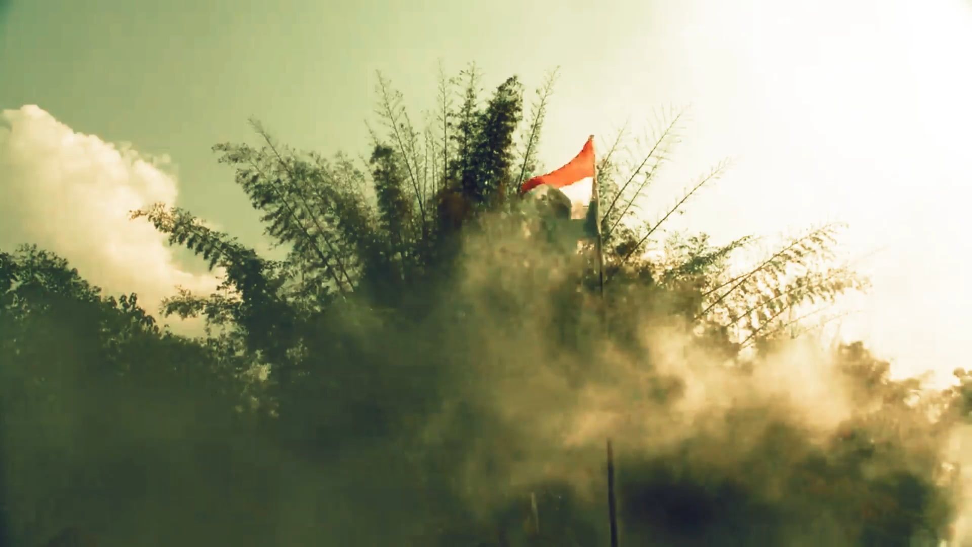 The Flag Of India Swaying In The Pole Free Stock Video Footage, Royalty ...