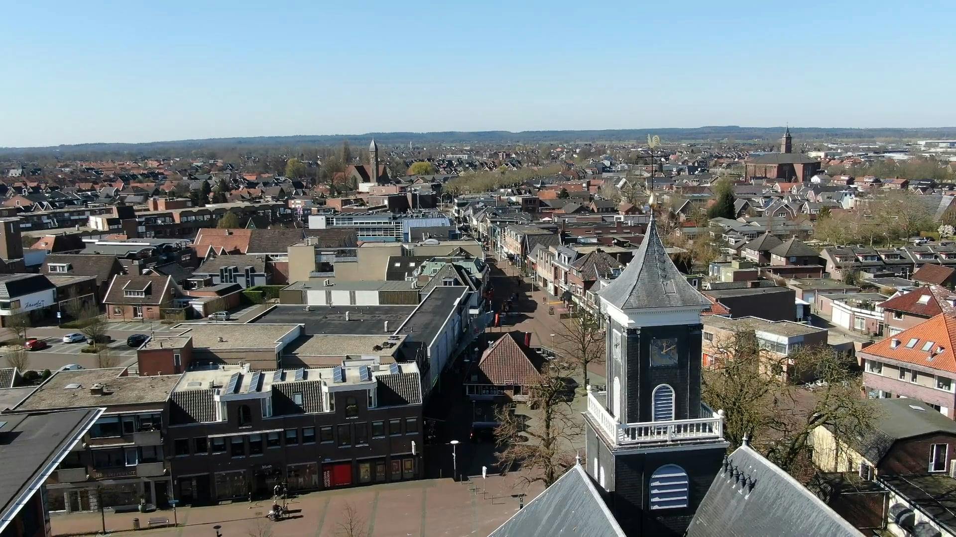 Video Footage Of A Town From Above · Free Stock Video