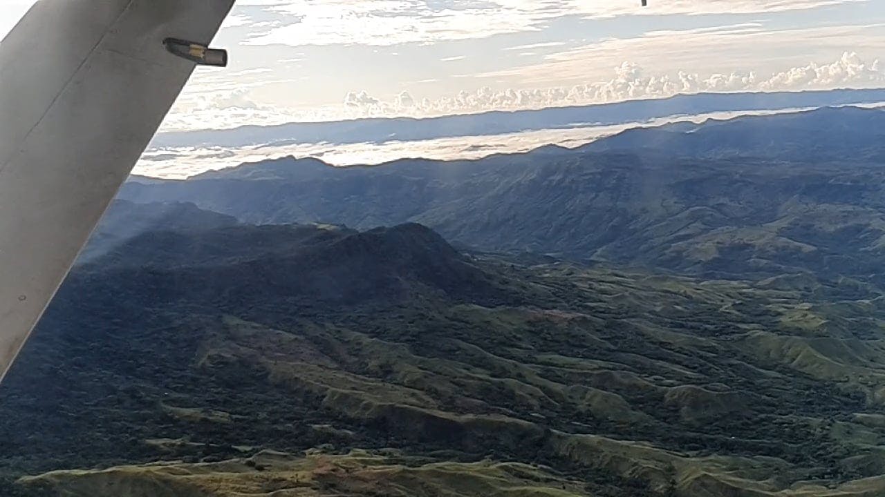 A View of the Landscape from the Plane Window Free Stock Video Footage ...