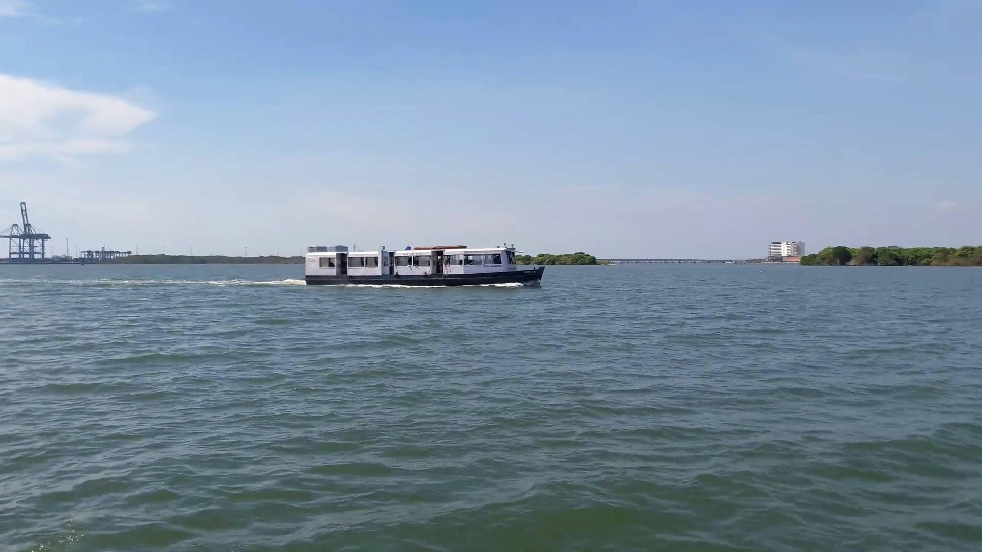 View of a Body of Water While Riding a Boat Free Stock Video Footage ...