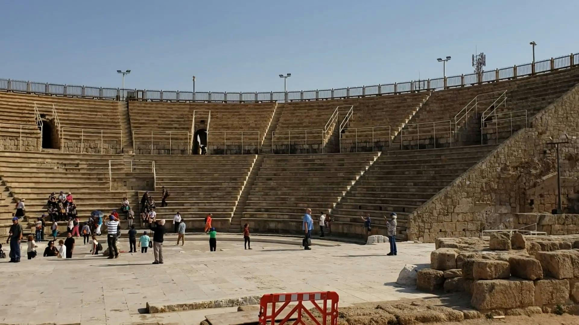A Group of Tourists Enjoying the Coliseum · Free Stock Video