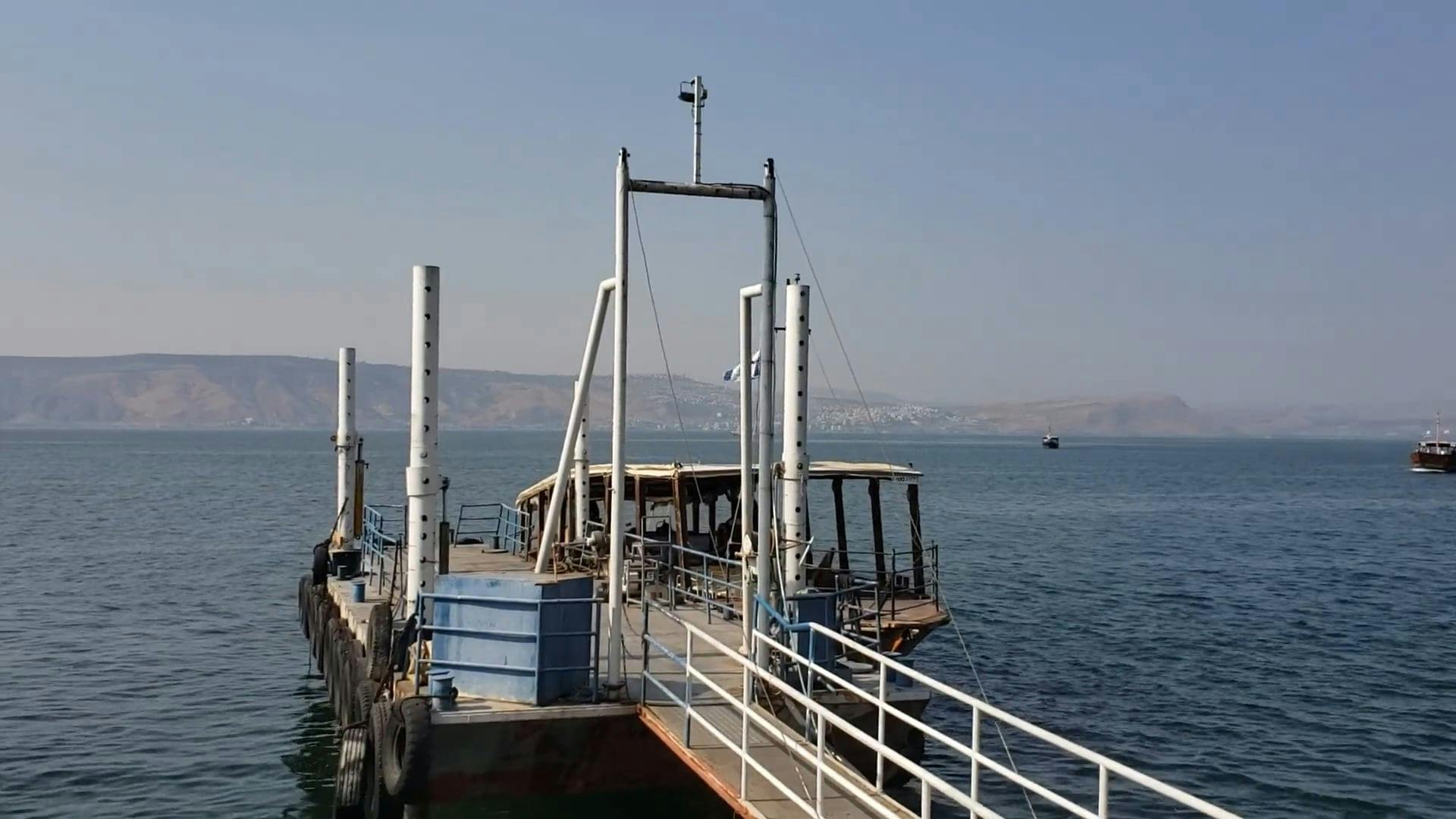 Boat Docking Area with a Beautiful Seascape View Free Stock Video ...