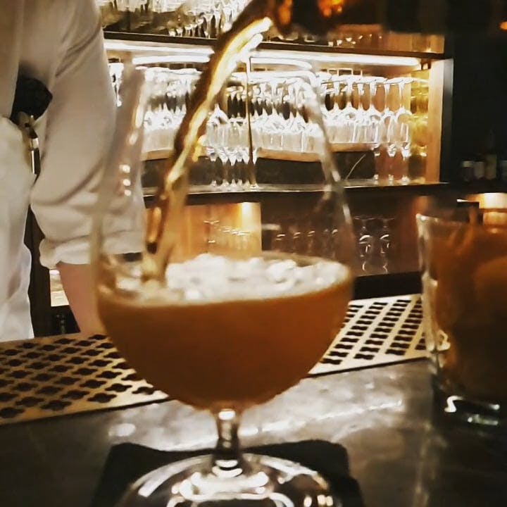 Slowed Down Video Of Pouring Beer In A Glass Free Stock Video Footage ...