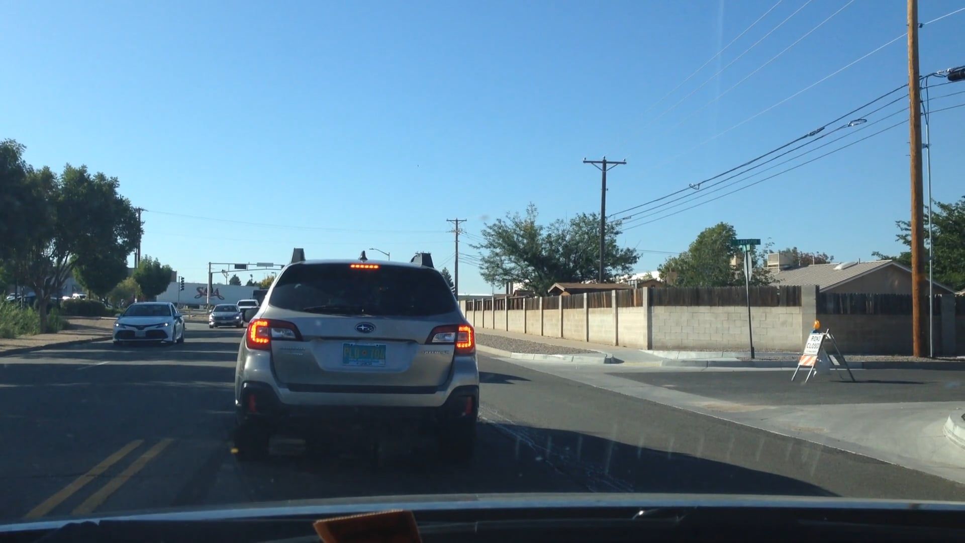 Motor Vehicles On Full Stop In A Road Traffic Free Stock Video Footage ...