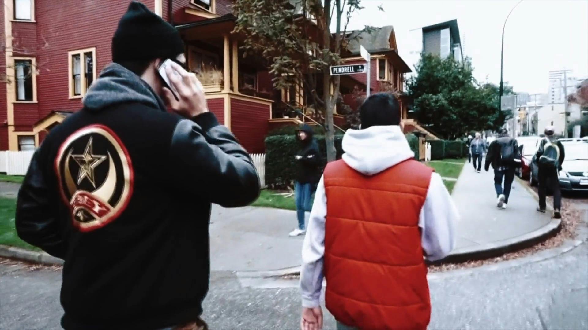 Man Texting On The Street · Free Stock Video