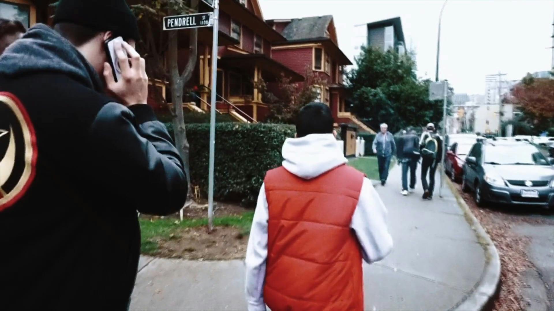 Man Texting On The Street · Free Stock Video