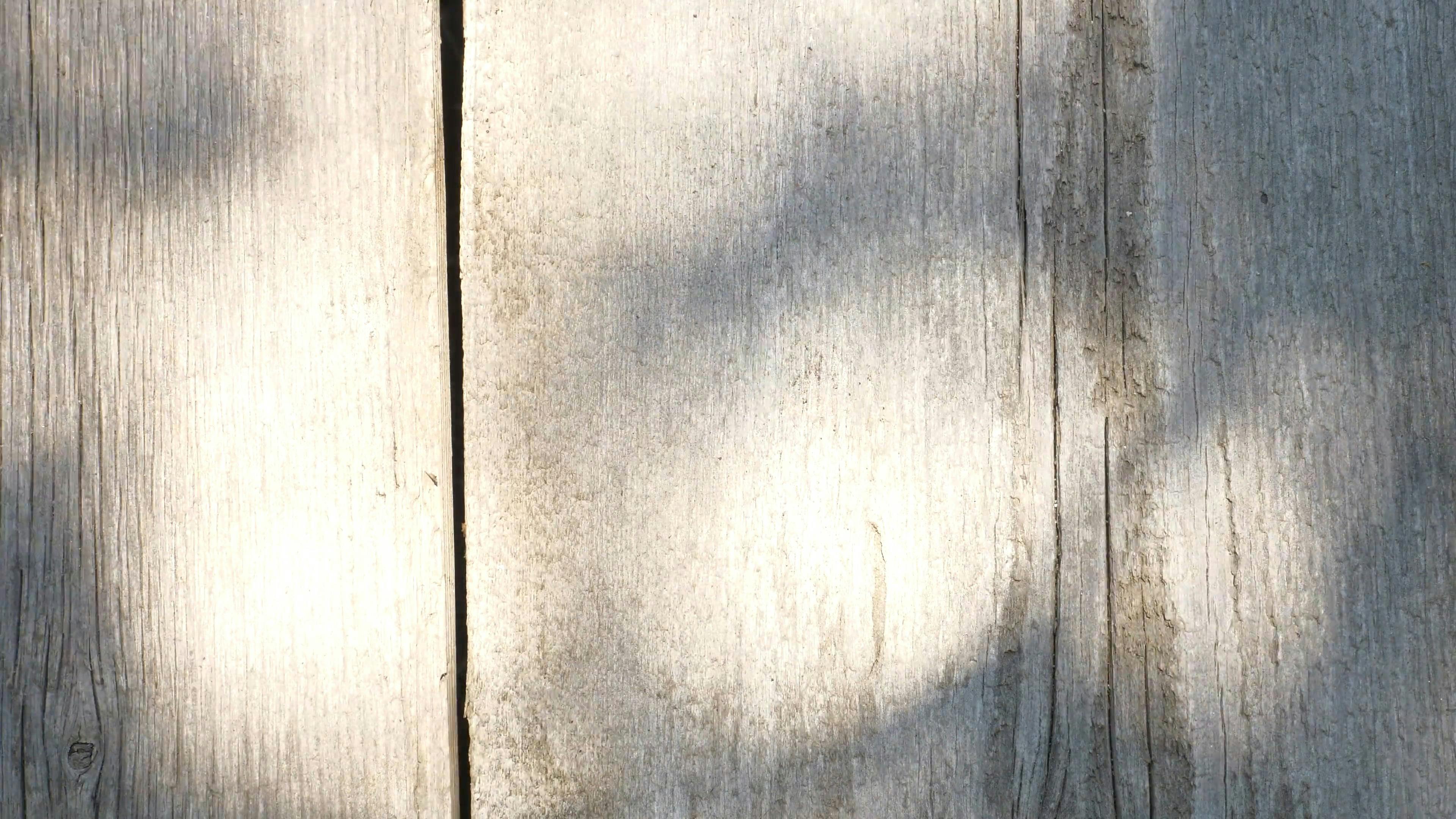Sunlight Shadows On Wooden Surface · Free Stock Video