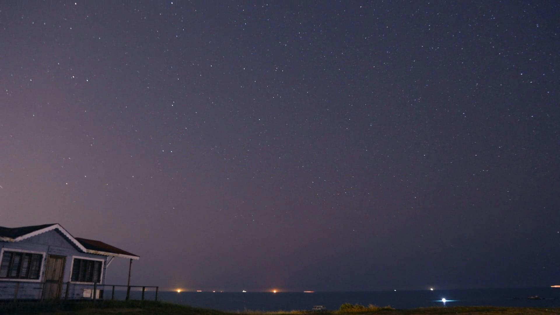 A Time-Lapse of the Night Sky Free Stock Video Footage, Royalty-Free 4K ...