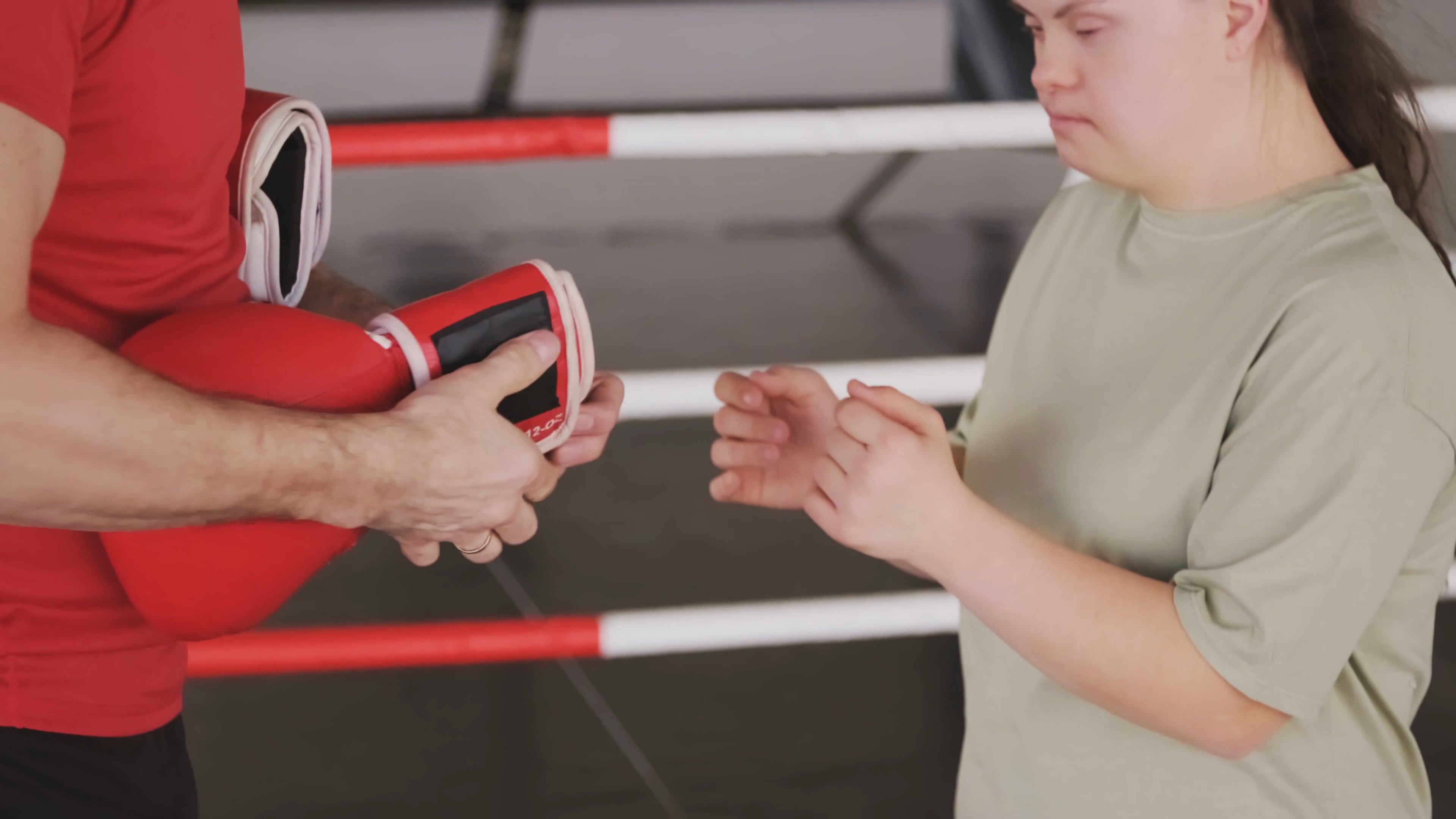 A Woman Getting Ready for Boxing Free Stock Video Footage, Royalty-Free ...