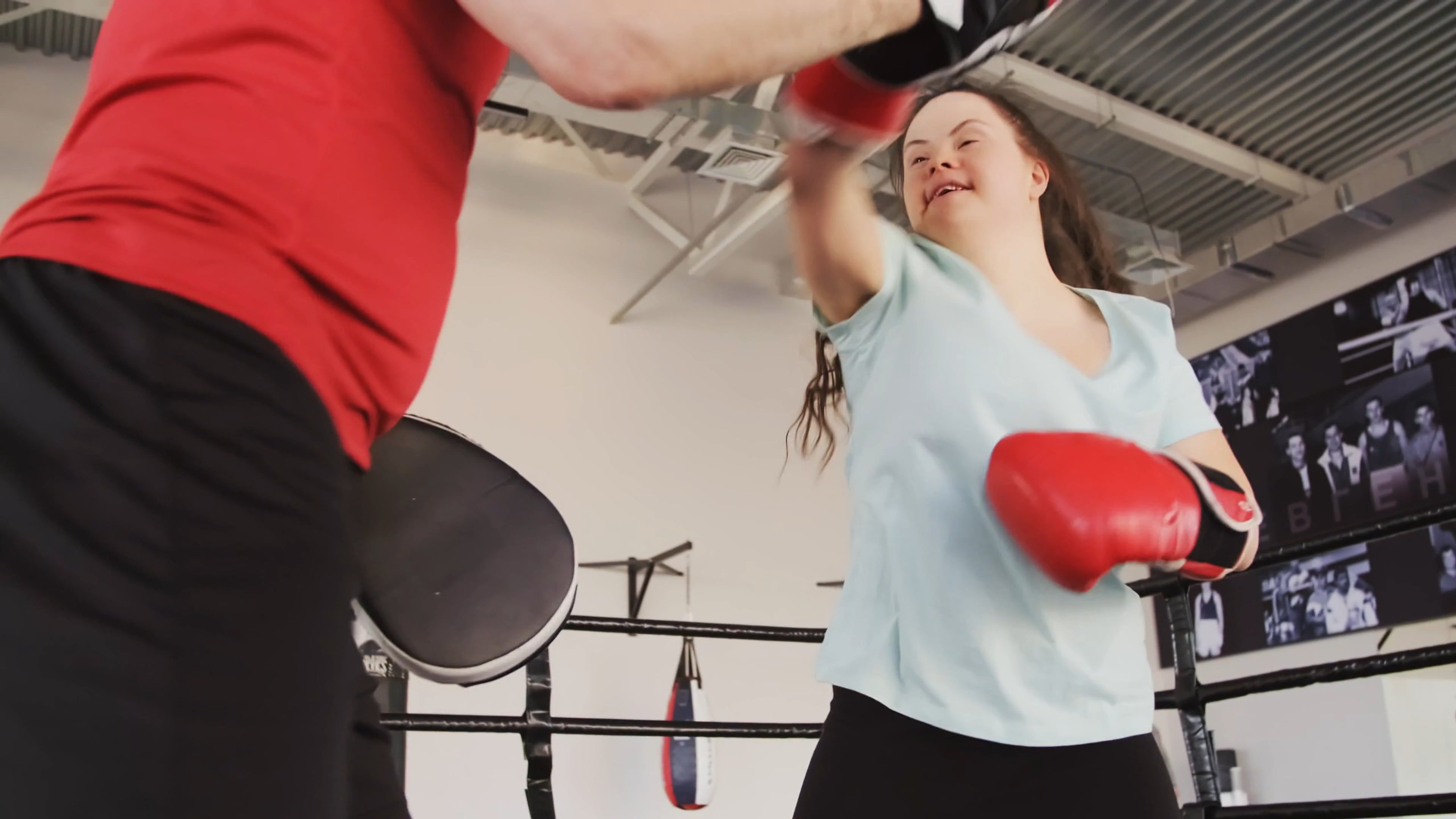 A Woman Doing Boxing · Free Stock Video