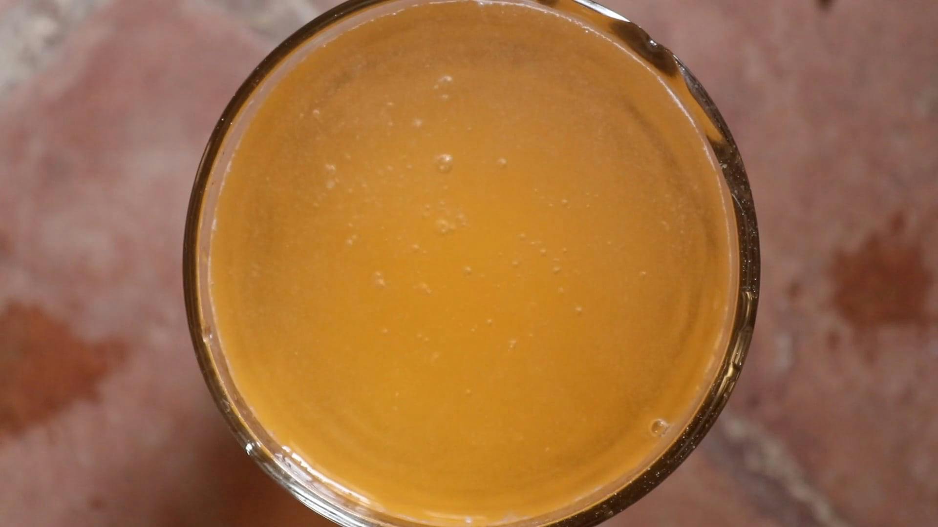 Bubbly Reaction Of Liquid In Melting A Chemical · Free Stock Video