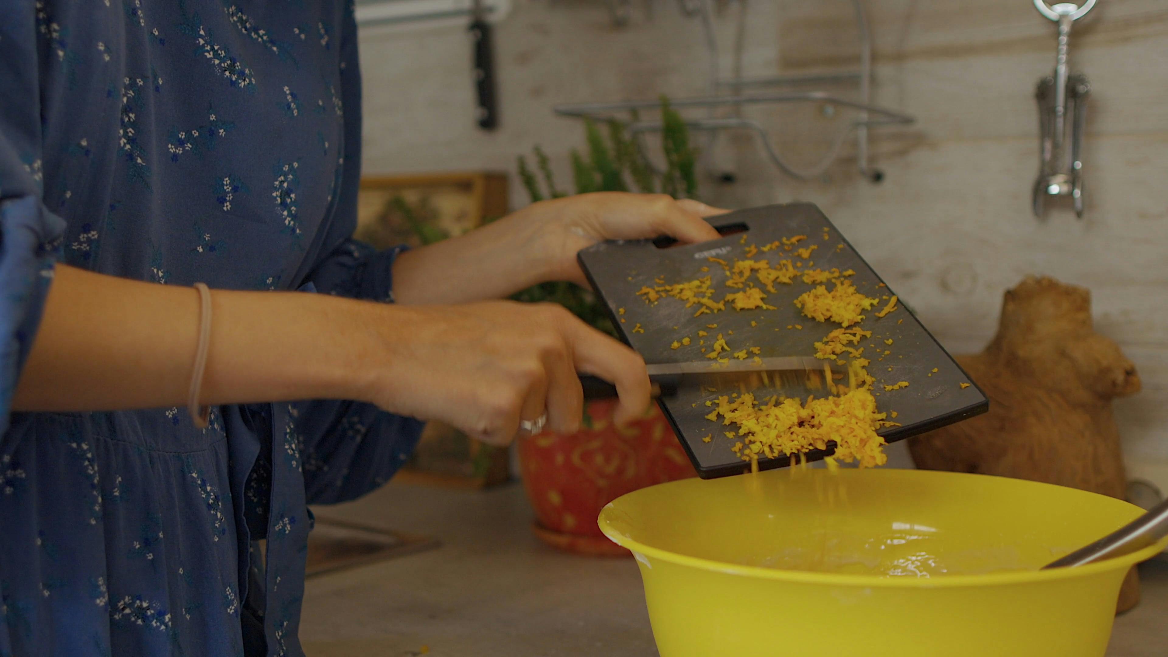 Woman With a Cutting Board In Hand Free Stock Video Footage, Royalty ...