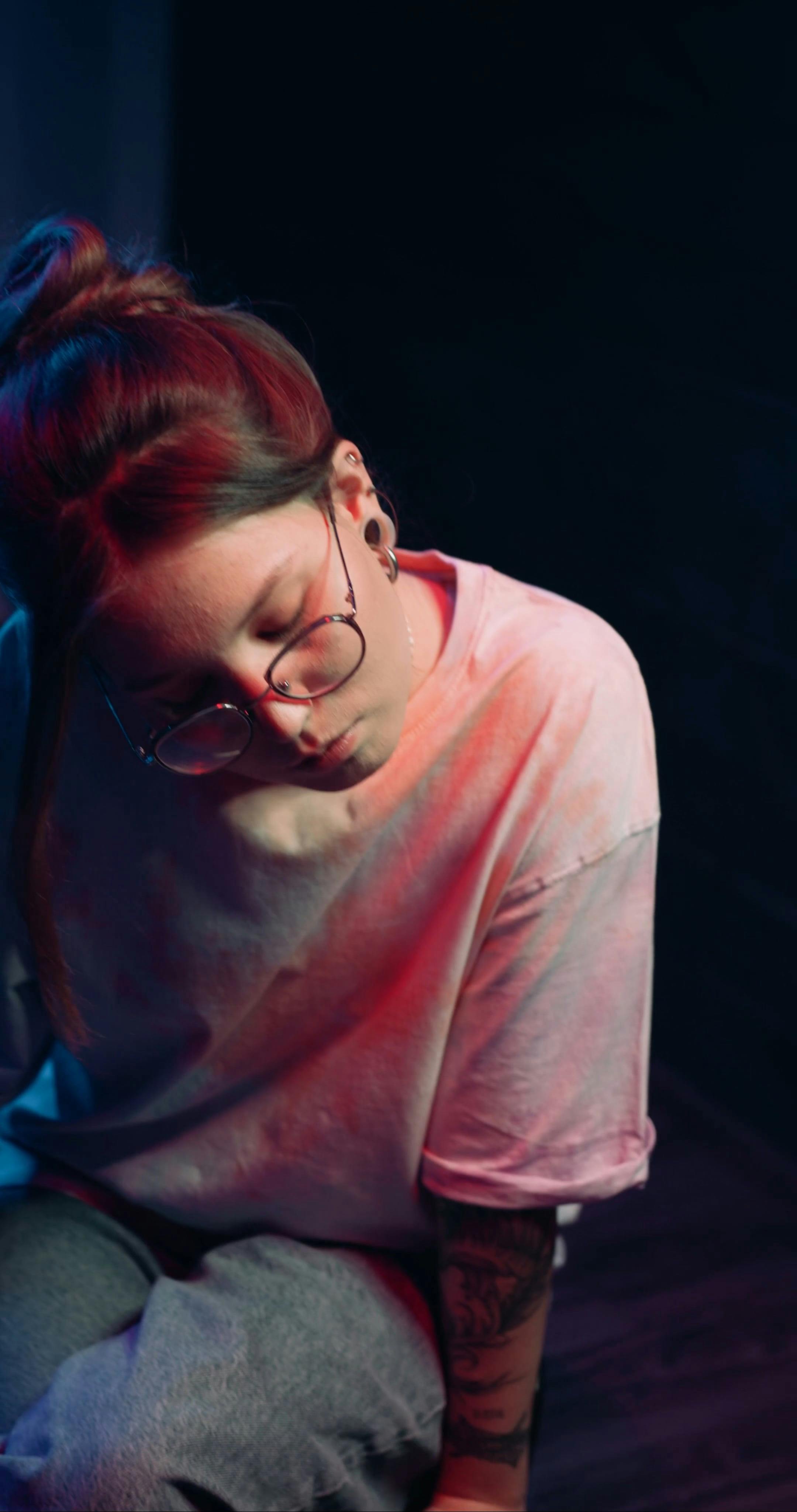 A Woman Customer Nodding Her Head In Approval Free Stock Video Footage ...